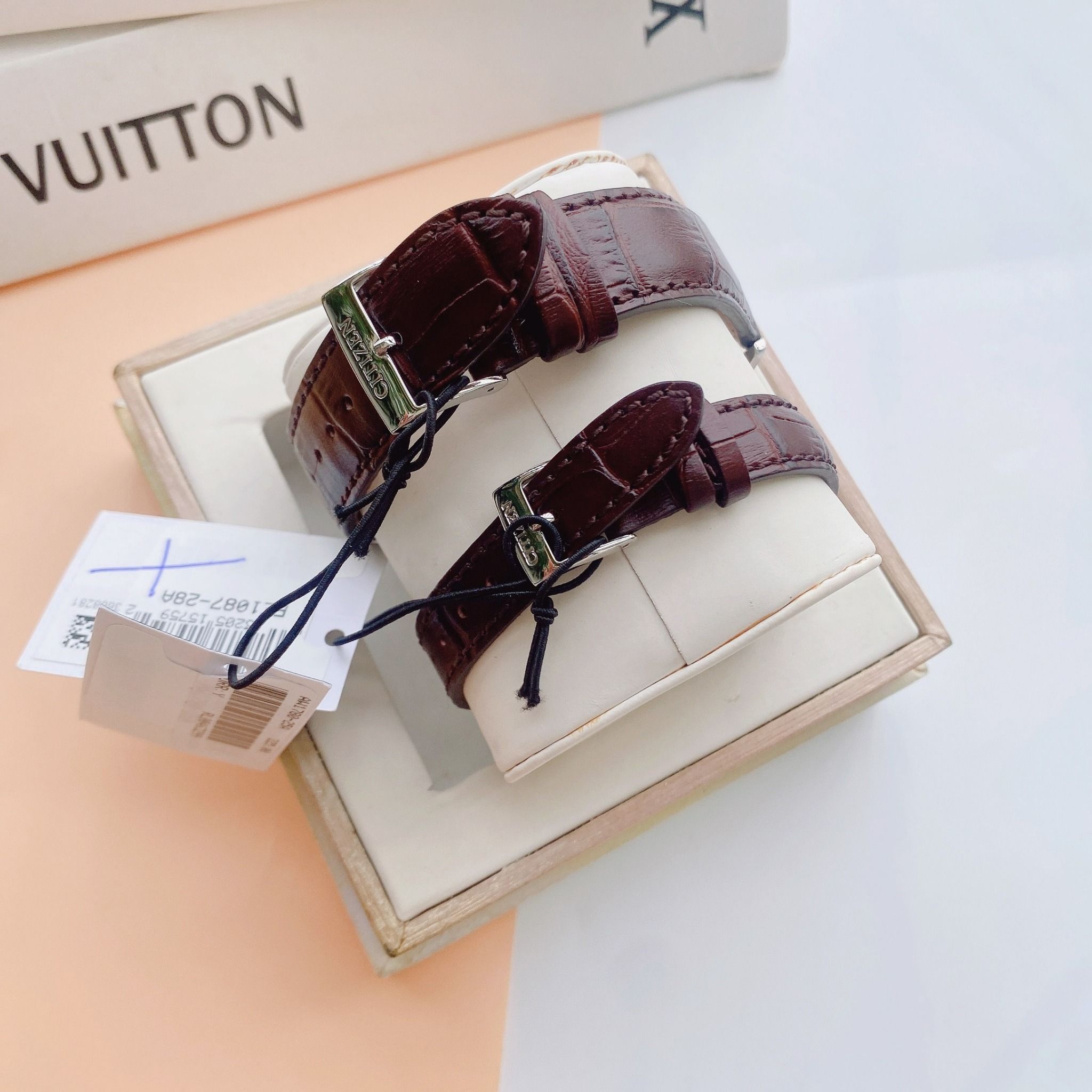 Citizen Eco-Drive FE1087-28A ( Nữ ) - AW1780-25A ( Nam ) - Đồng Hồ Cặp ...