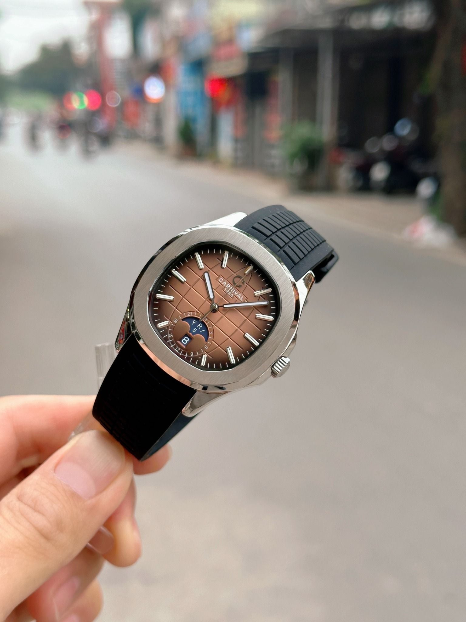 Carnival Aquanus 8113G-VT-DCS-N ( 8113G ) - Đồng Hồ Nam – PhongWatch