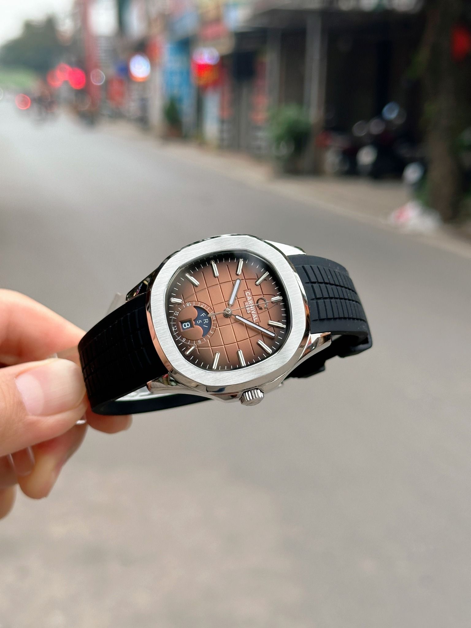 Carnival Aquanus 8113G-VT-DCS-N ( 8113G ) - Đồng Hồ Nam – PhongWatch