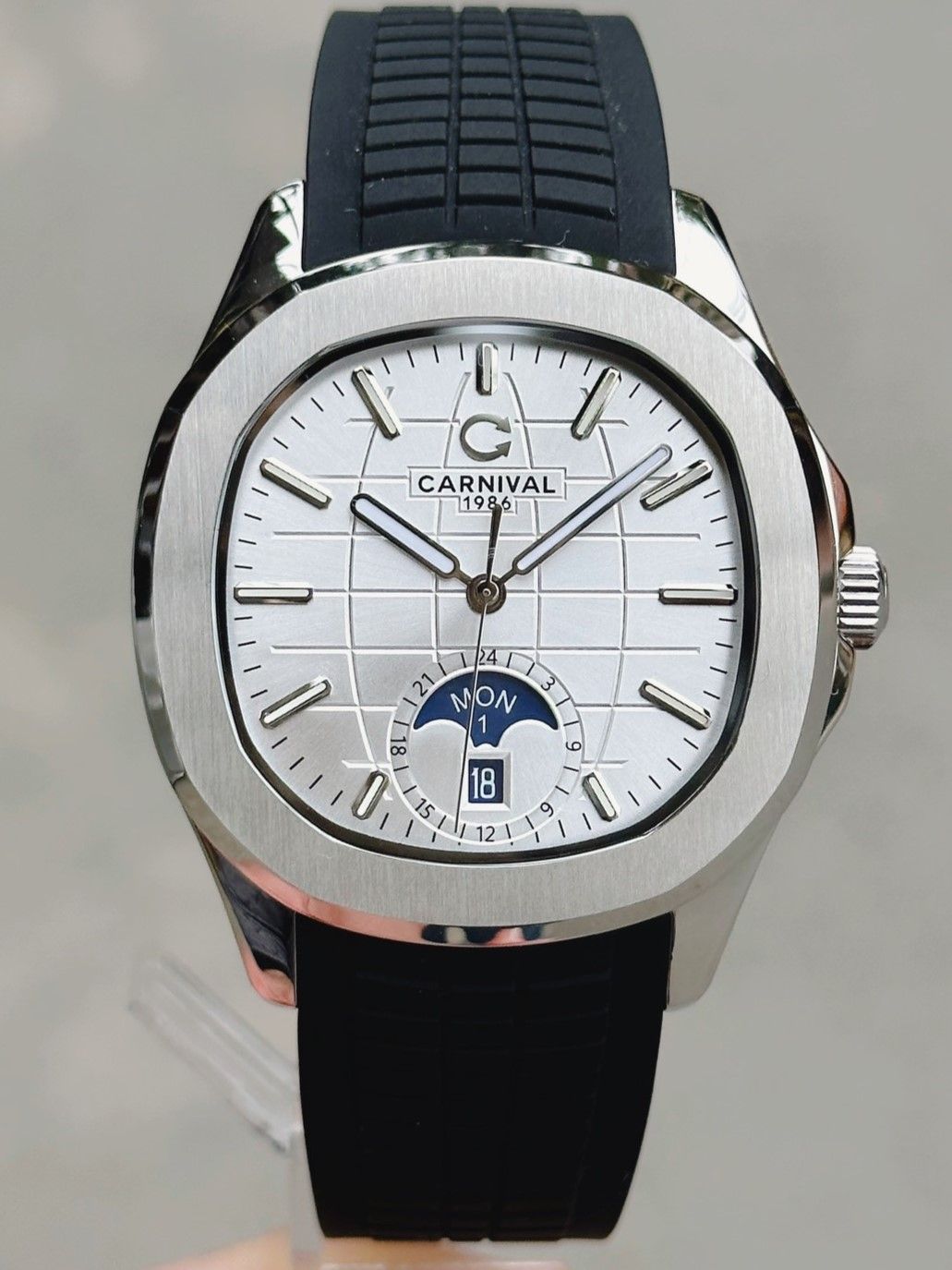 Carnival Aquanus 8113G-VT-DCS-T ( 8113G ) - Đồng Hồ Nam – PhongWatch