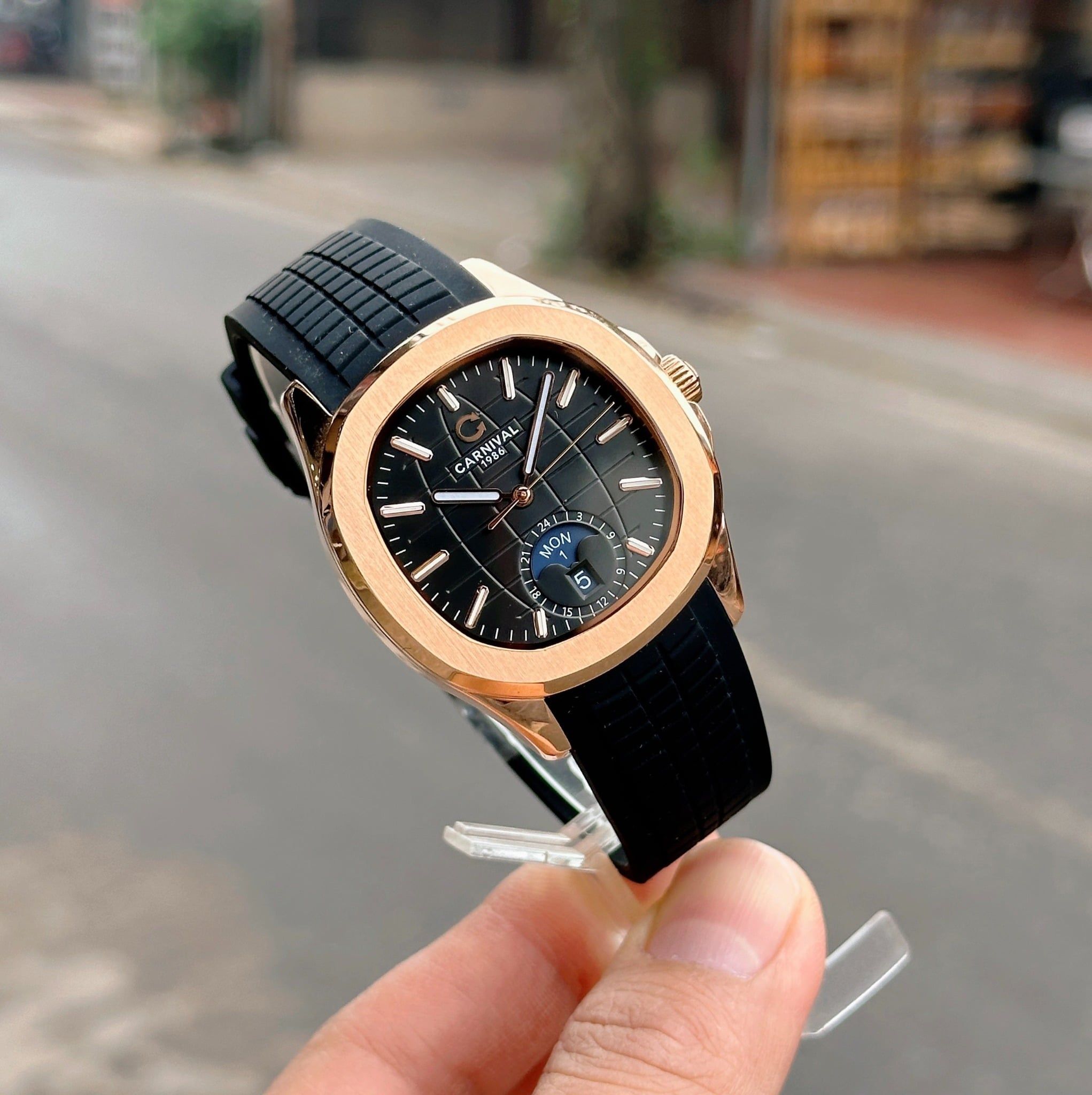 Carnival Aquanus 8113G-VH-DCS-D ( 8113G ) - Đồng Hồ Nam – PhongWatch