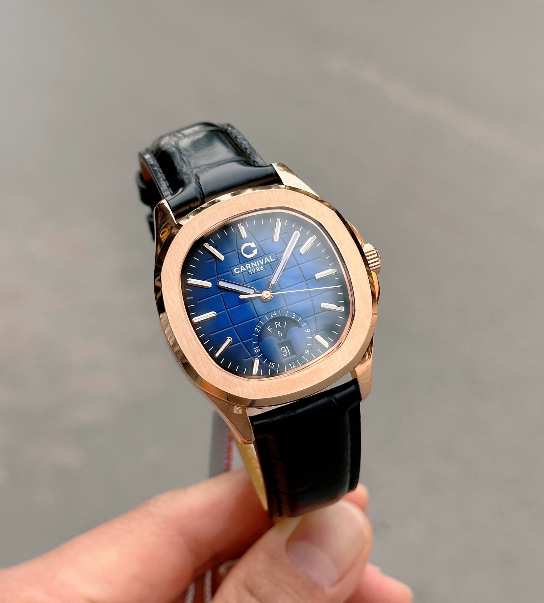Carnival Aquanus 8113G-VH-DD-XD ( 8113G ) - Đồng Hồ Nam – PhongWatch