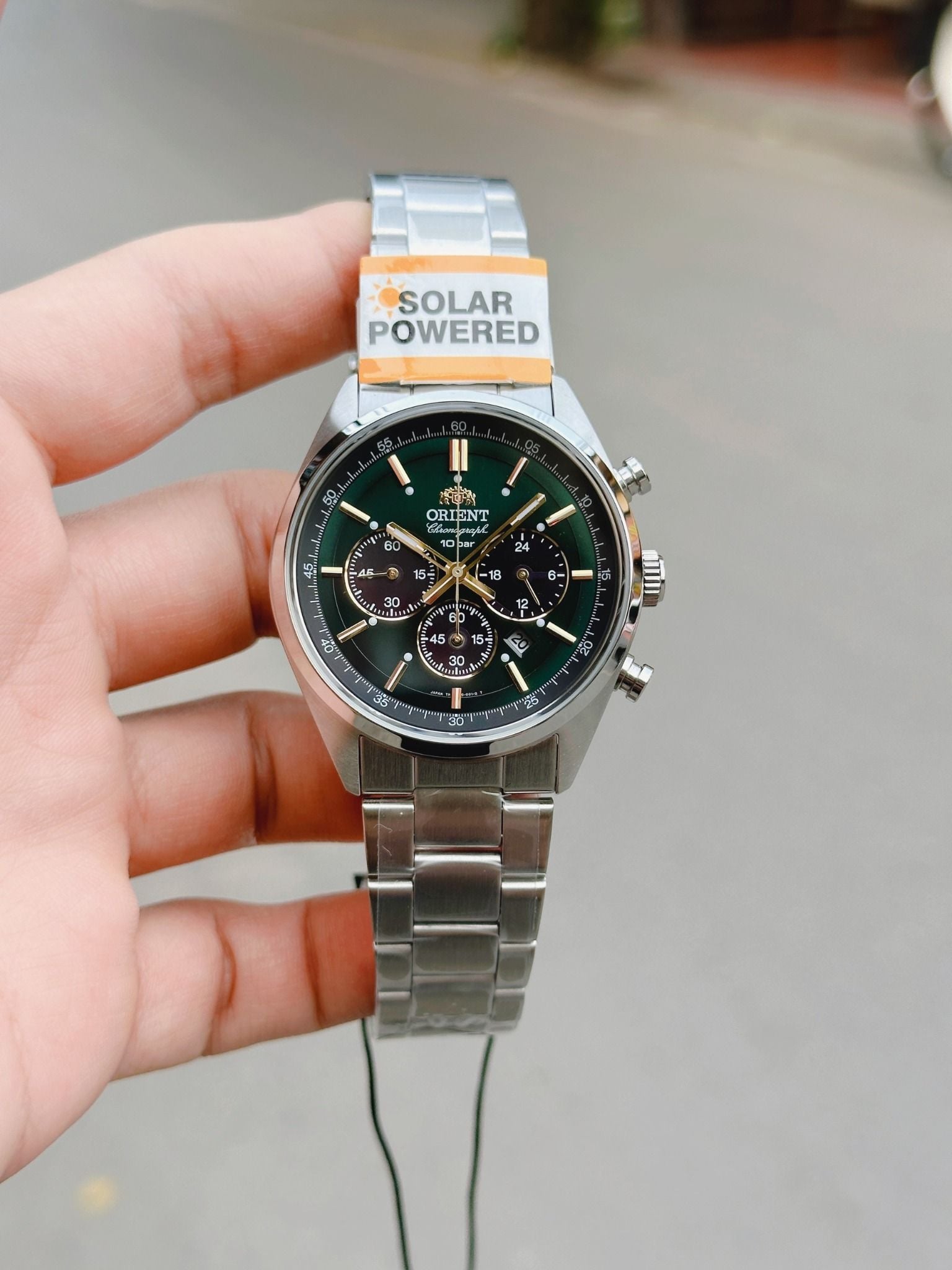 Orient Solar WV0031TX Chronograph- Đồng Hồ Nam - Chính Hãng Giá Tốt – PhongWatch