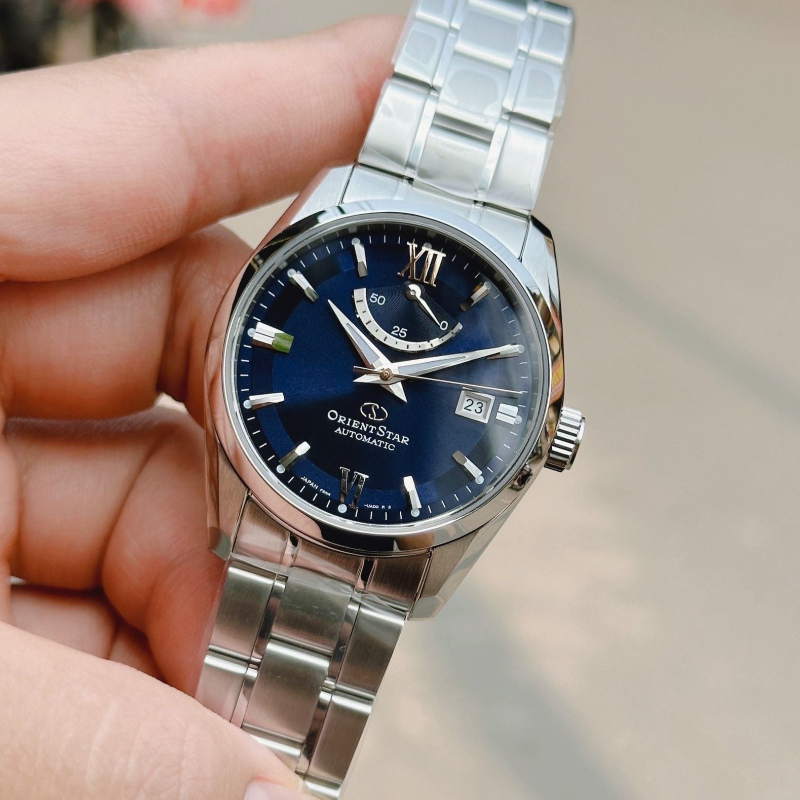 Orient Star Standard Blue RE-AU0005L00B - Chính Hãng Giá Tốt – PhongWatch