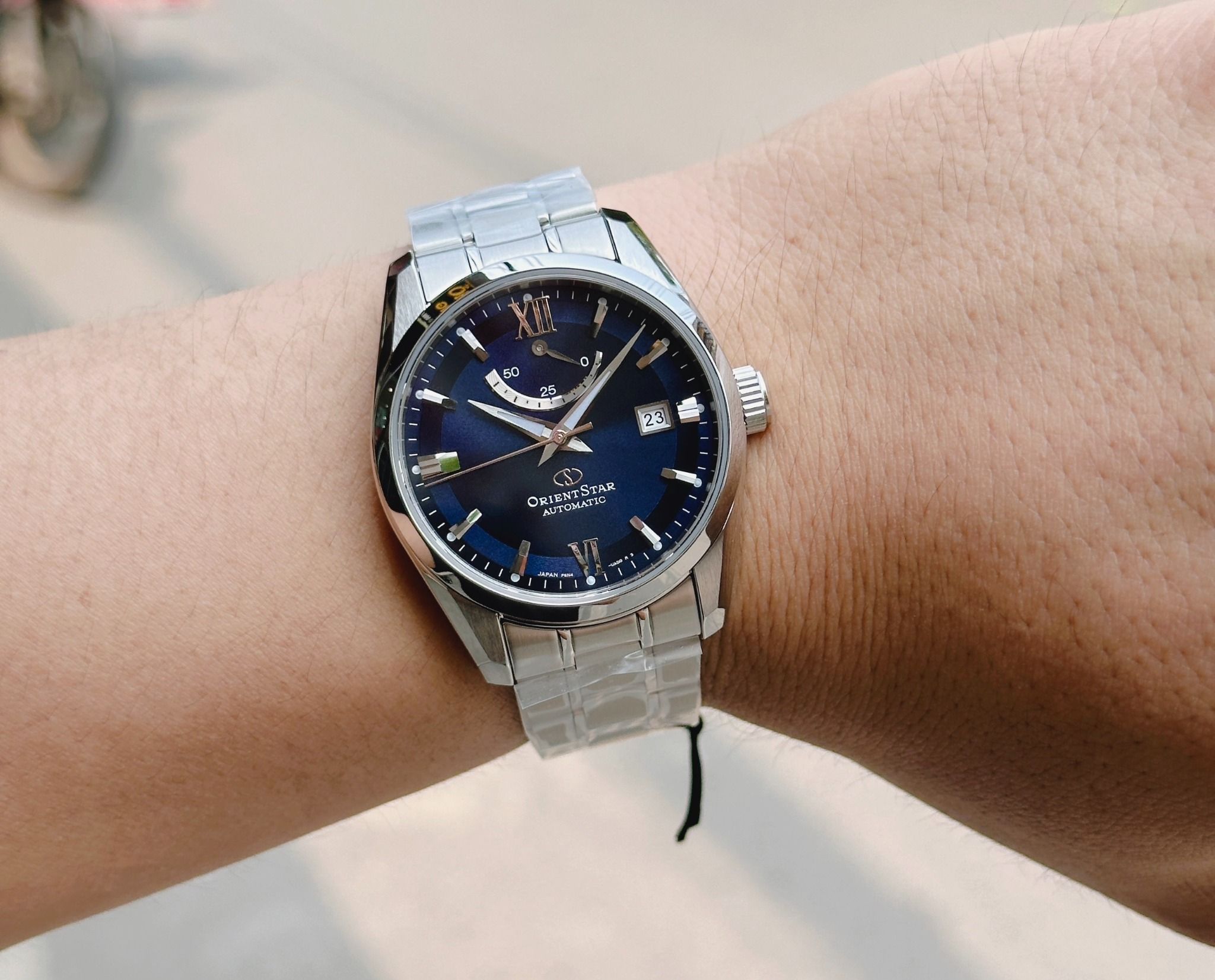 Orient Star Standard Blue RE-AU0005L00B - Chính Hãng Giá Tốt – PhongWatch