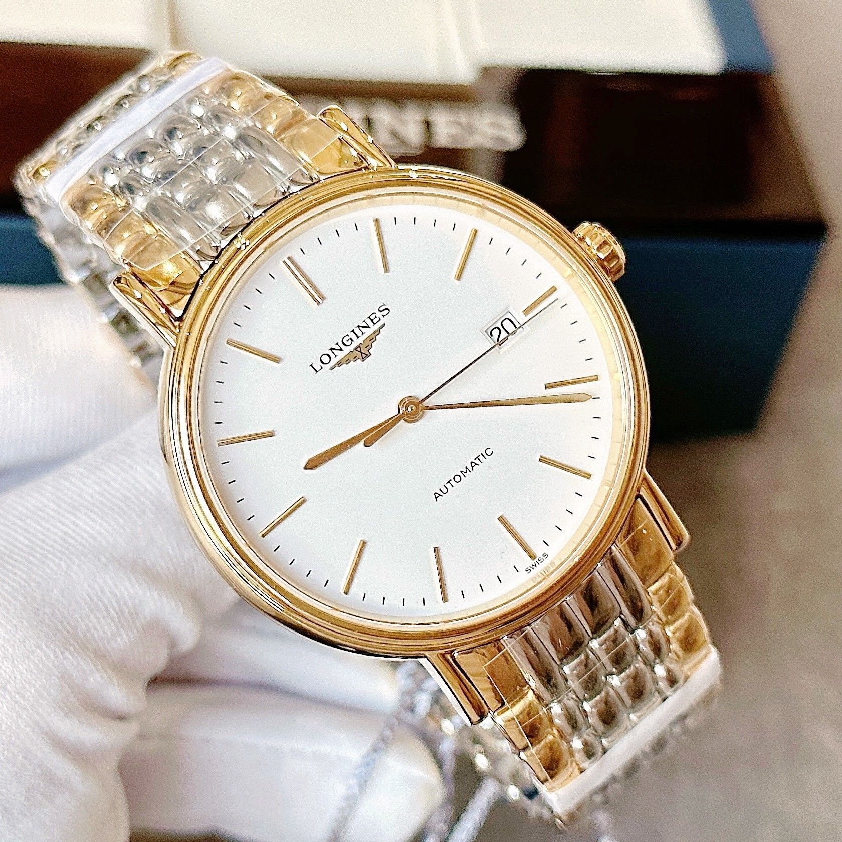 Longines Presence Classic Automatic L4.922.2.12.7 ( L49222127 ...