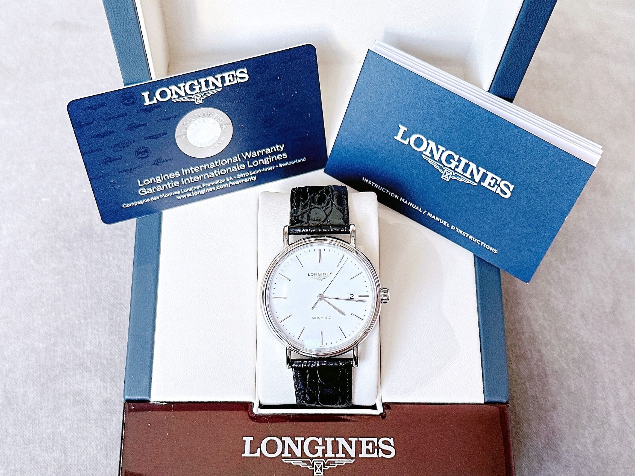 Longines Presence Classic Automatic L4.922.4.12.2 ( L49224122 ) - Nam ...