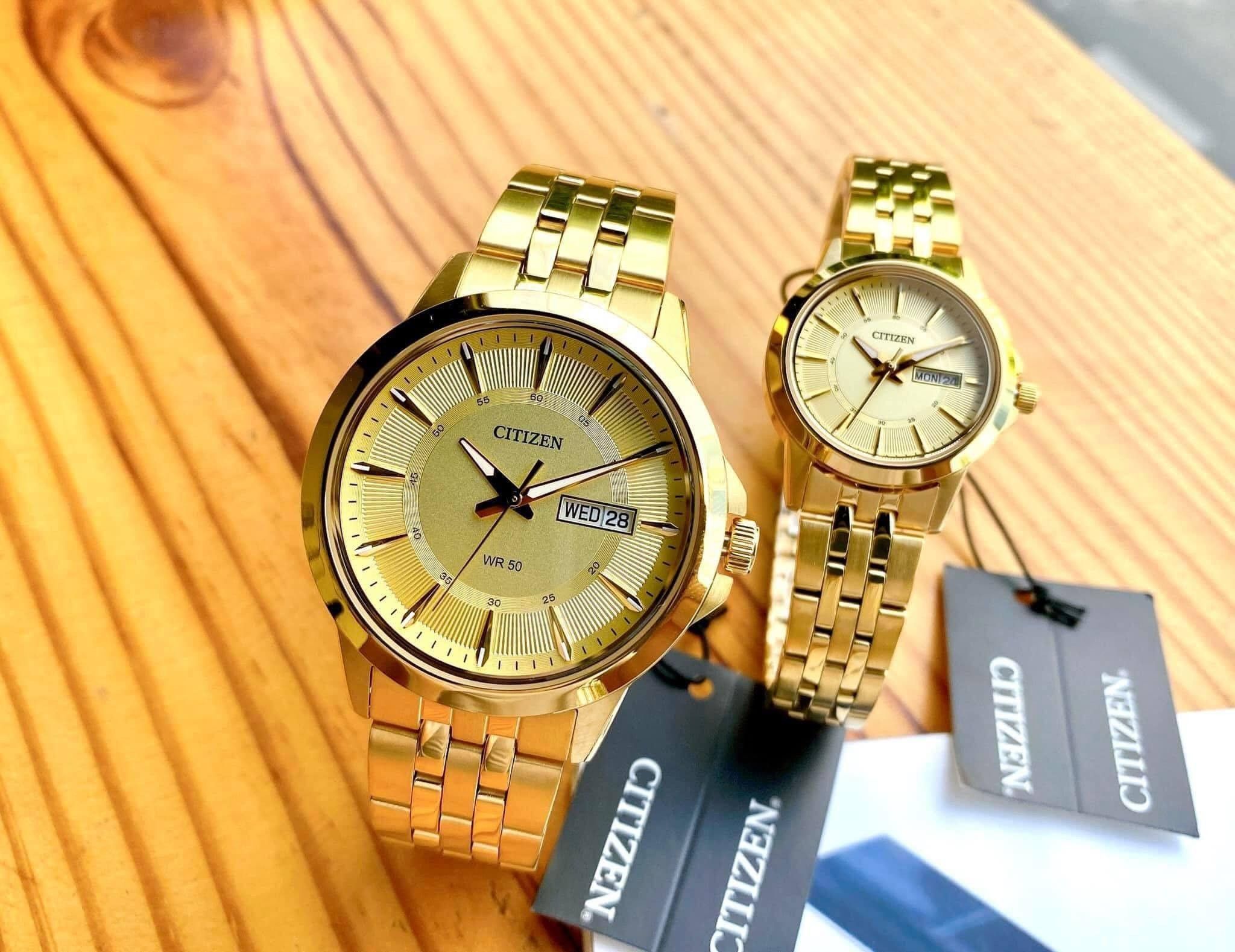 Citizen Quartz EQ0603-59P ( Nữ ) - BF2013-56P ( Nam ) - Đồng Hồ Cặp – PhongWatch