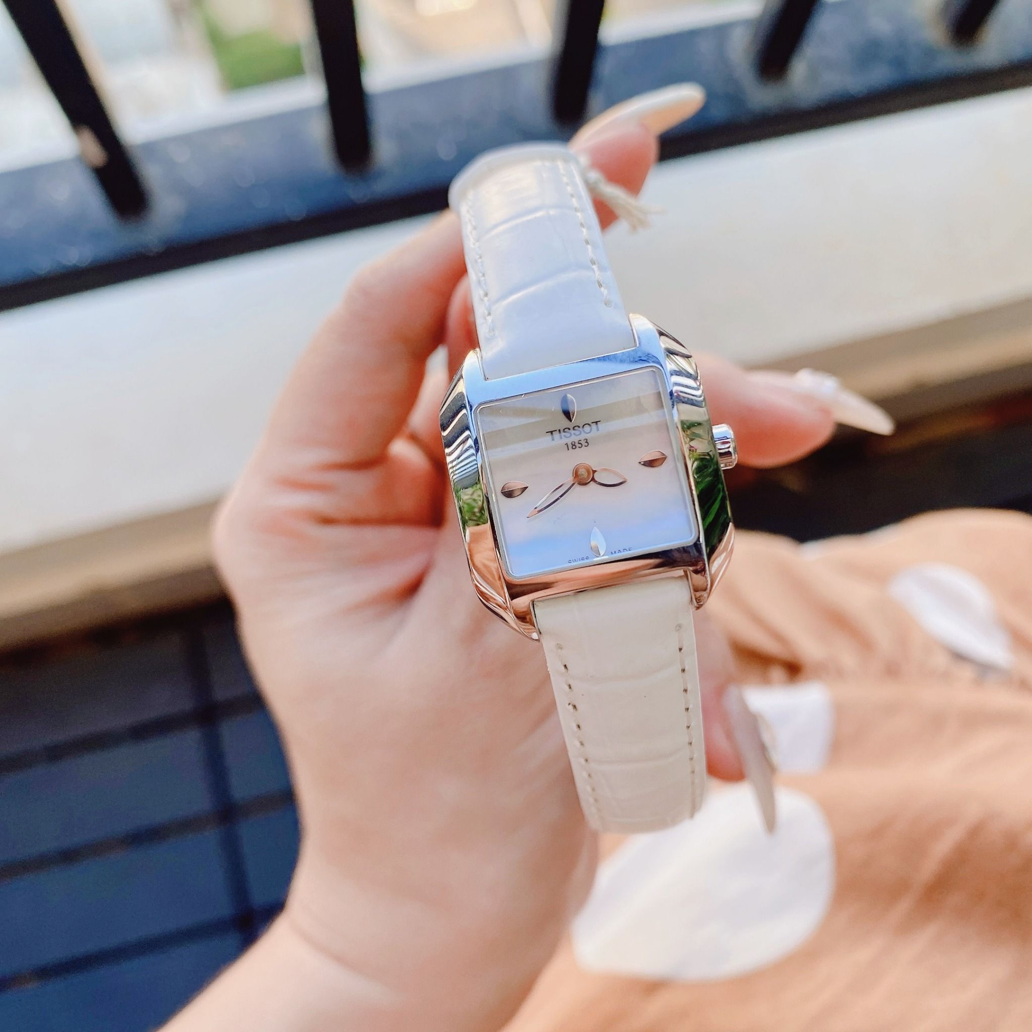 Tissot Quartz T02.1.255.71 T-Wave Mother of Pearl - Đồng Hồ Nữ – PhongWatch