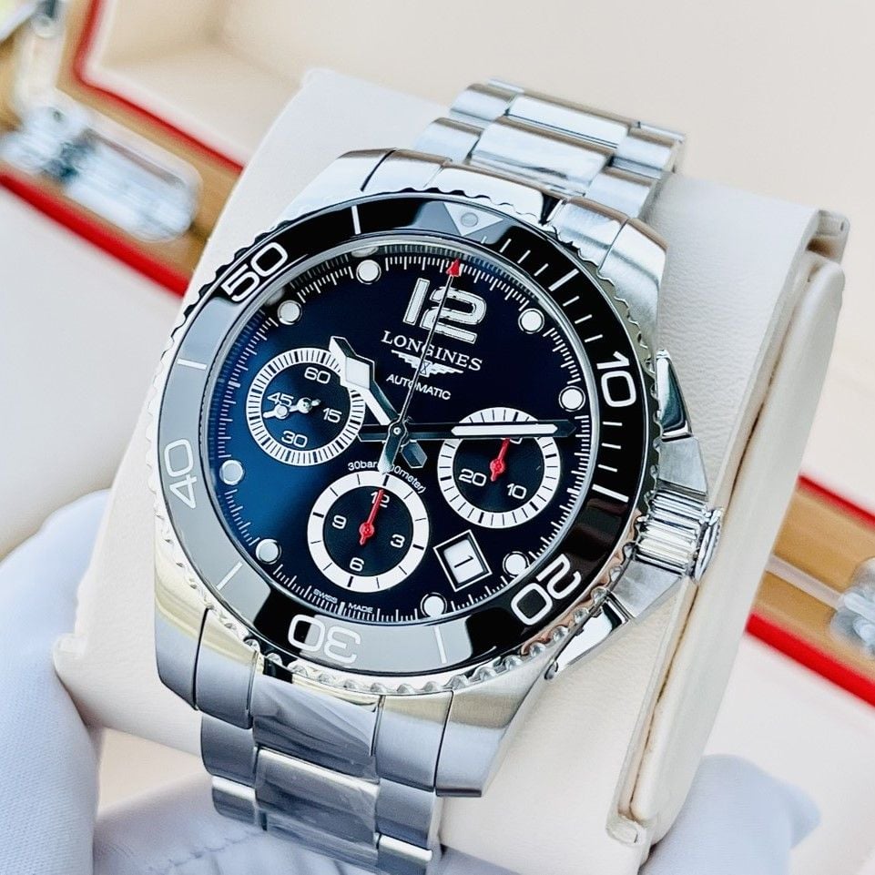 Longines Automatic L3.783.4.56.6 Hydroconquest Ceramic - Đồng Hồ Nam ...
