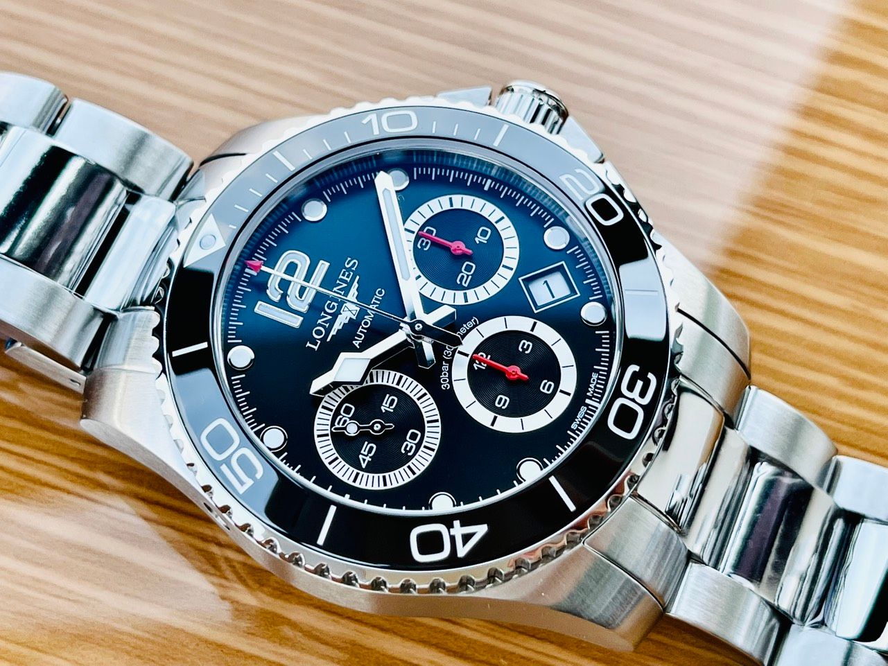 Longines Automatic L3.783.4.56.6 Hydroconquest Ceramic - Đồng Hồ Nam ...