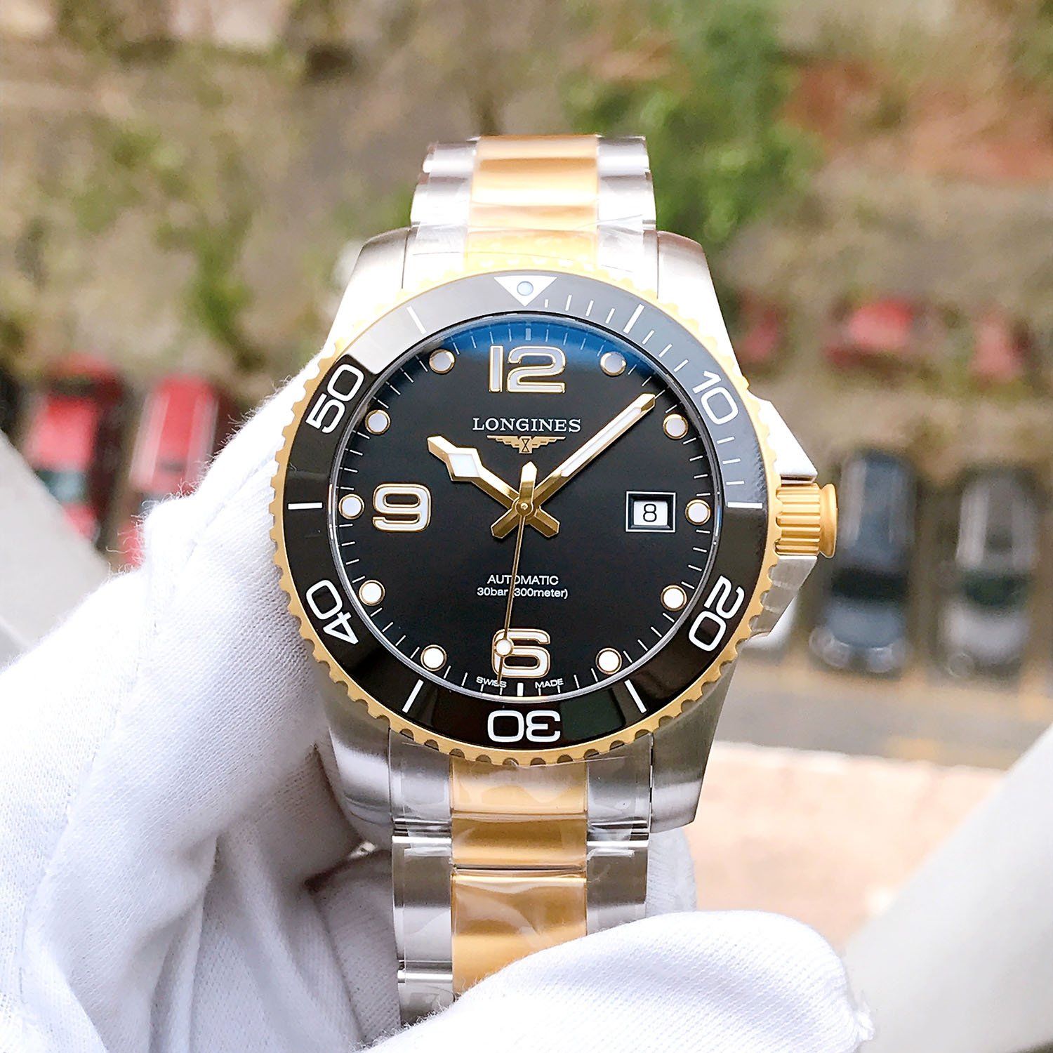 Longines Hydro Conquest Ceramic 41mm - L3.781.3.56.7 ( L37813567 ...