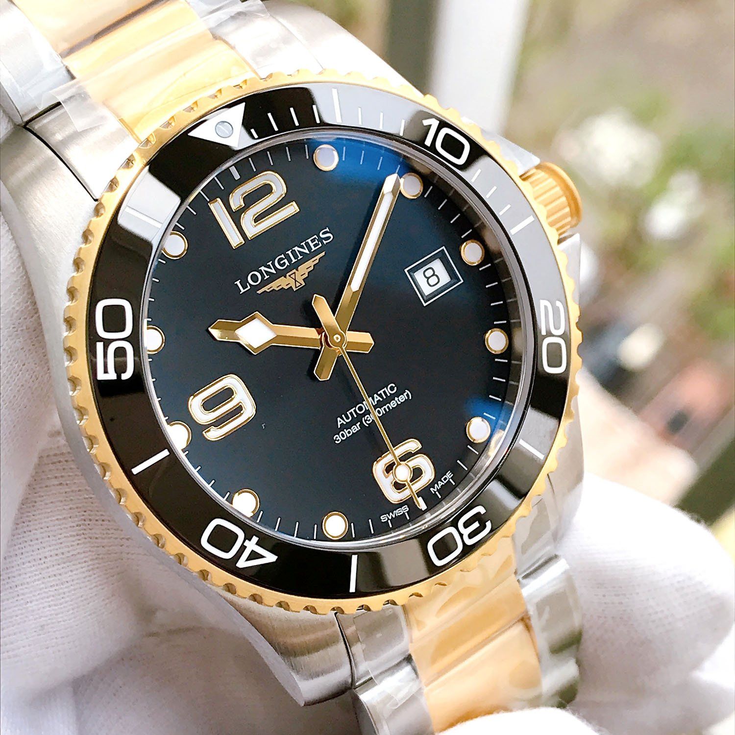 Longines Hydro Conquest Ceramic 41mm - L3.781.3.56.7 ( L37813567 ...