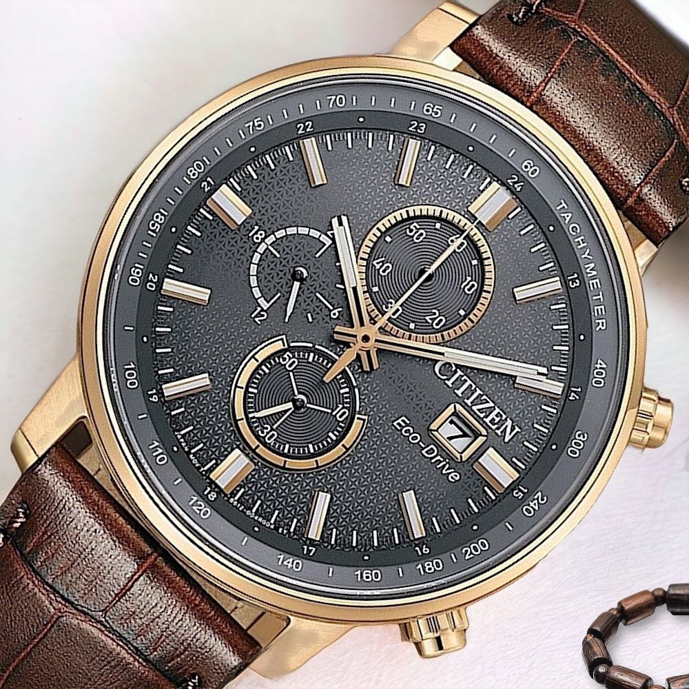 Citizen Eco-Drive CA0843-11H Chronograph 43mm - Đồng Hồ Nam – PhongWatch