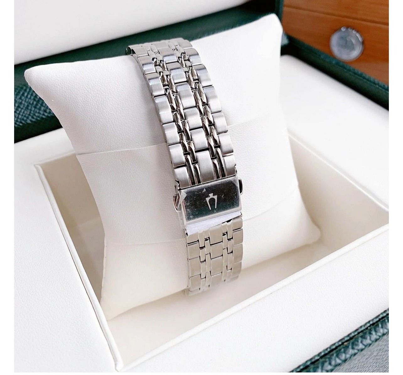 Bulova Quartz 96A211 Stainless Steel Silver Black - Đồng Hồ Nam ...