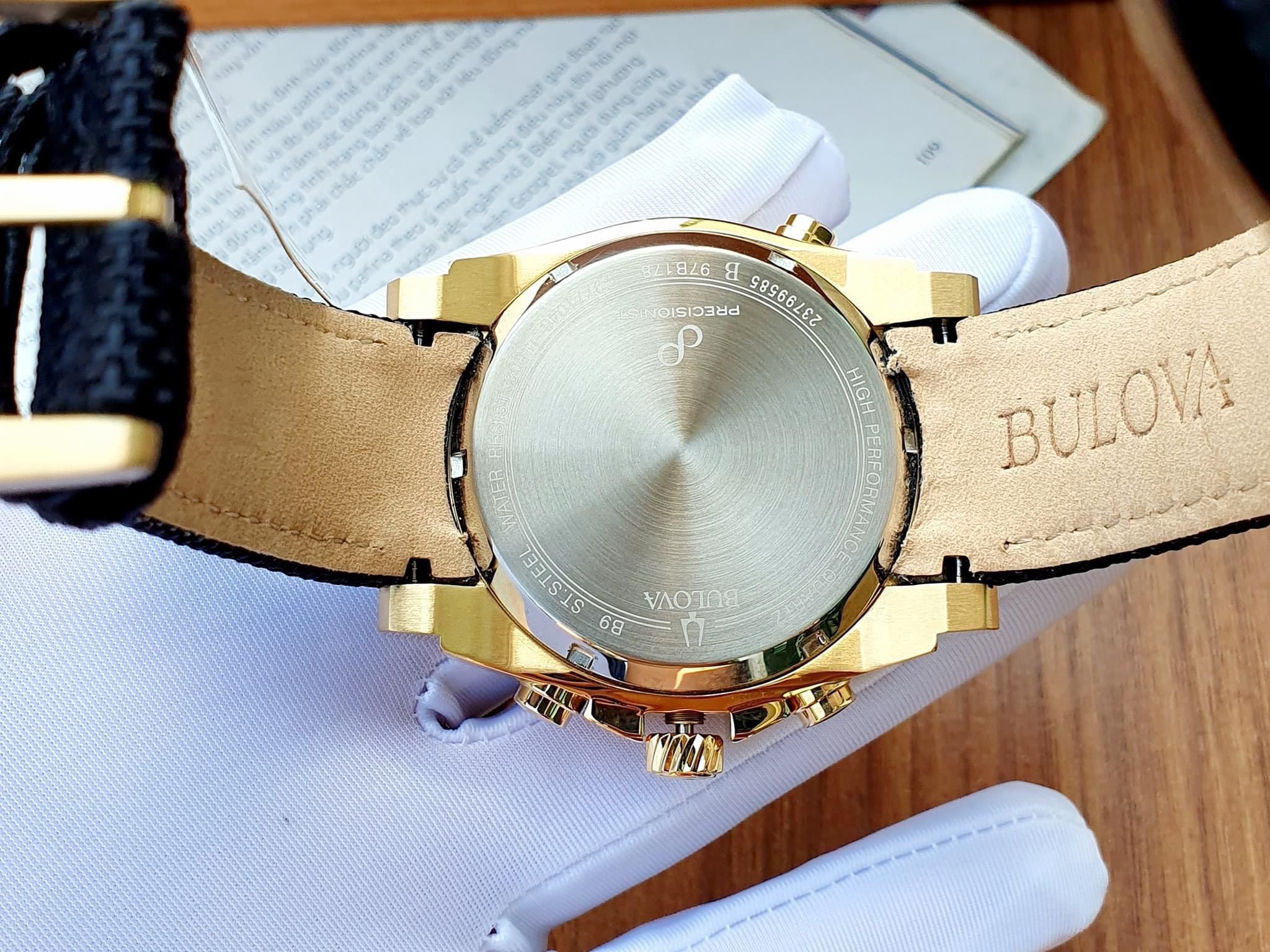 Bulova Precisionist Chronograph 97B178 - Đồng Hồ Nam – PhongWatch