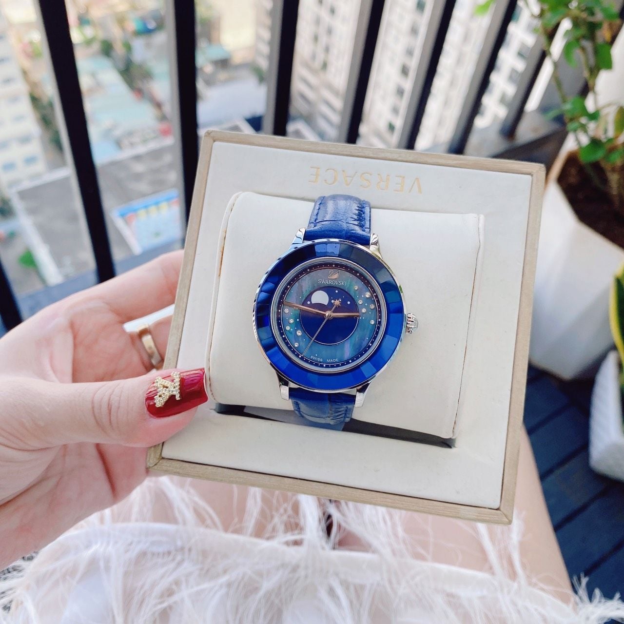 Swarovski Quartz 5516305 Octea Lux Moon Watch - Đồng Hồ Nữ – PhongWatch