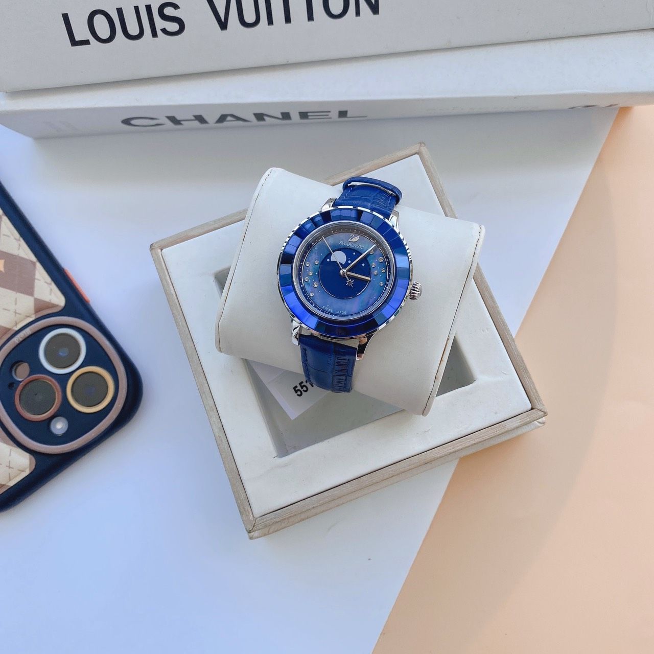 Swarovski Quartz 5516305 Octea Lux Moon Watch - Đồng Hồ Nữ – PhongWatch