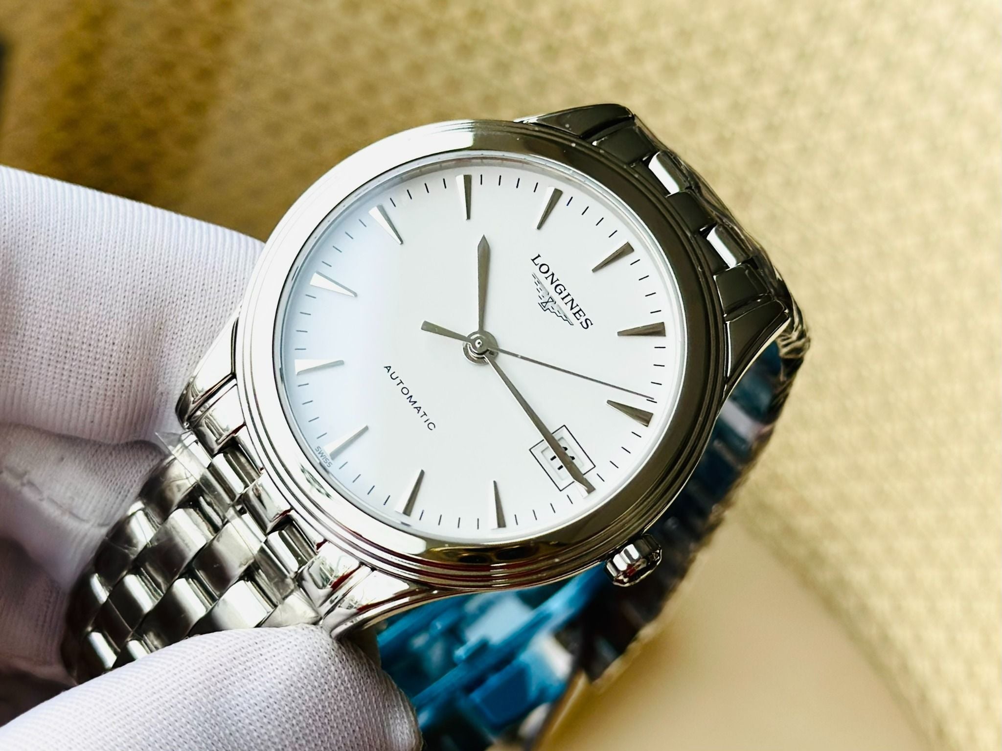 Longines Automatic L4.774.4.14.6 Flagship ( L47744146 ) - Đồng Hồ Nam ...
