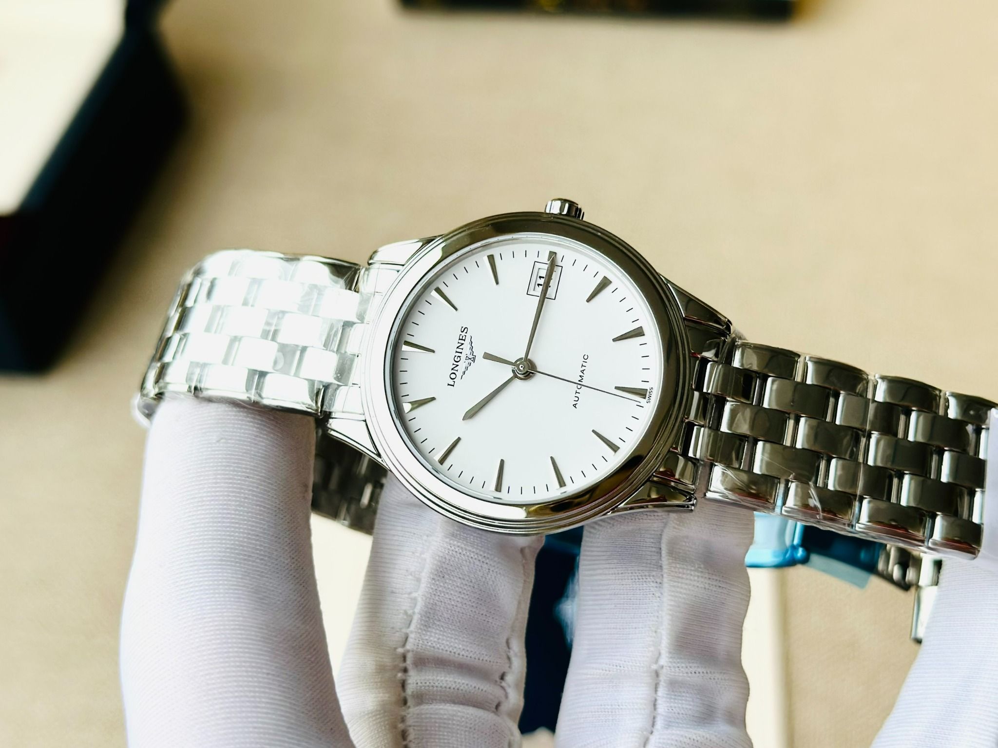 Longines Automatic L4.774.4.14.6 Flagship ( L47744146 ) - Đồng Hồ Nam ...