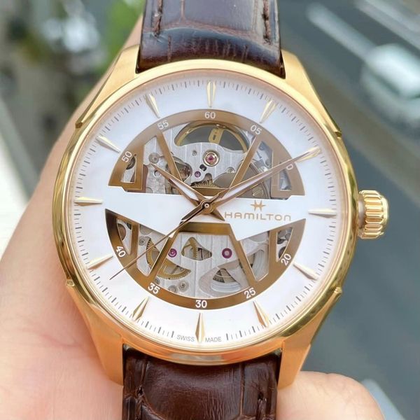 Hamilton Automatic H42545551 Jazzmaster Skeleton - Đồng Hồ Nam – PhongWatch