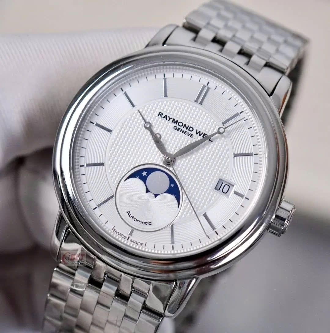 Raymond Weil Automatic Maestro Moonphase 2879-ST-65001 ( 2879ST65001 ...