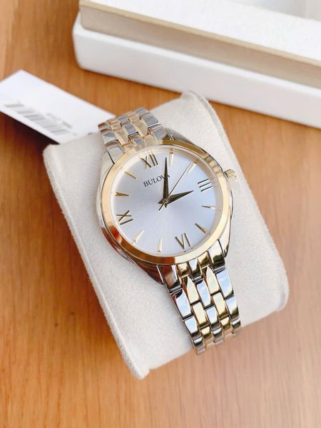 Bulova Quartz 98L259 Two-Tone Stainless Steel - Đồng Hồ Nữ – PhongWatch