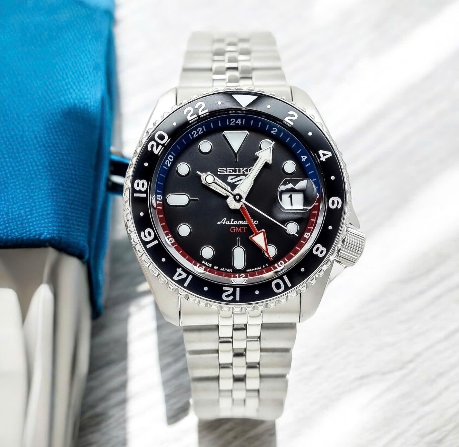 Seiko Sport Automatic GMT SSK019J1 - Đồng Hồ Nam – PhongWatch
