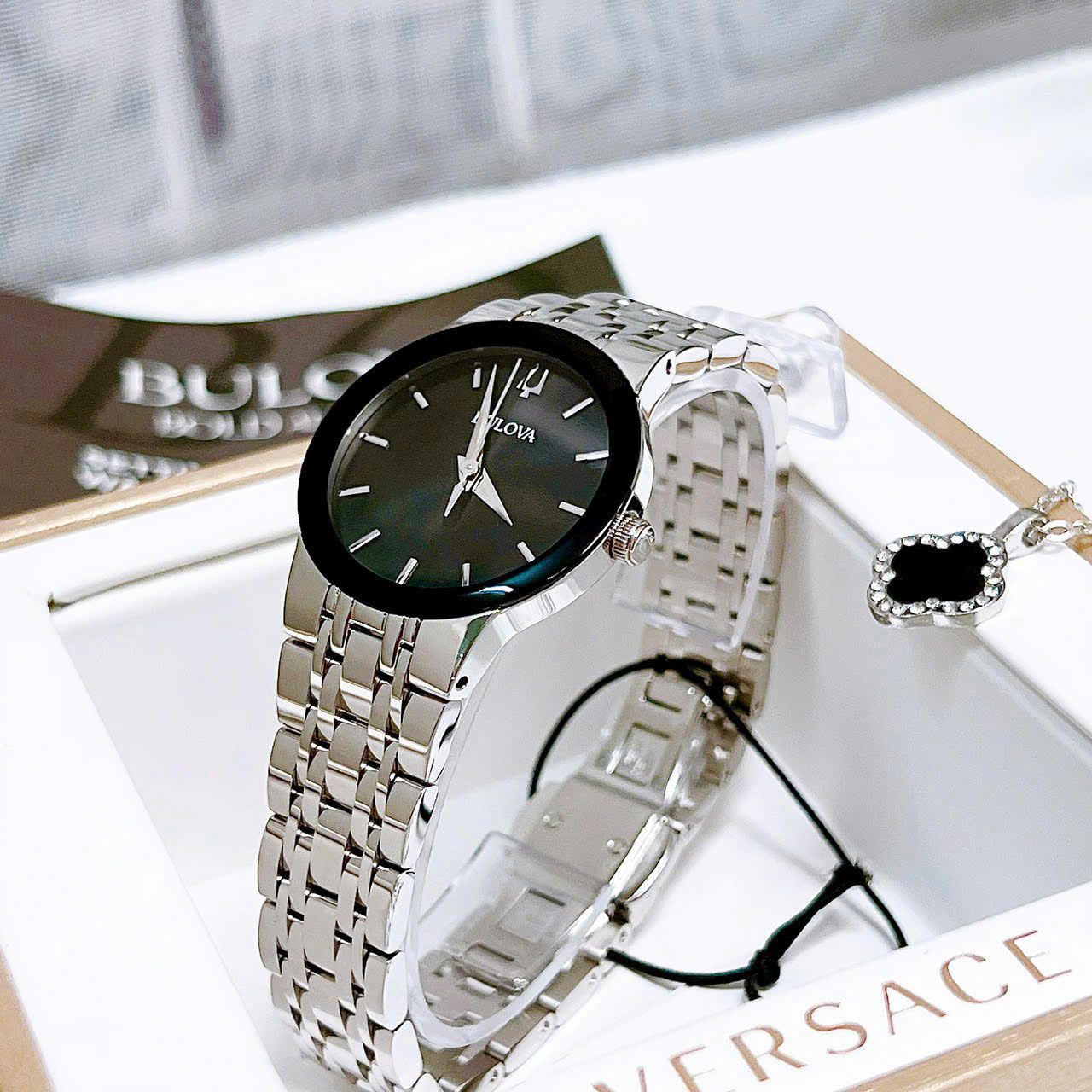 Bulova Quartz 96L299 - Đồng Hồ Nữ – PhongWatch