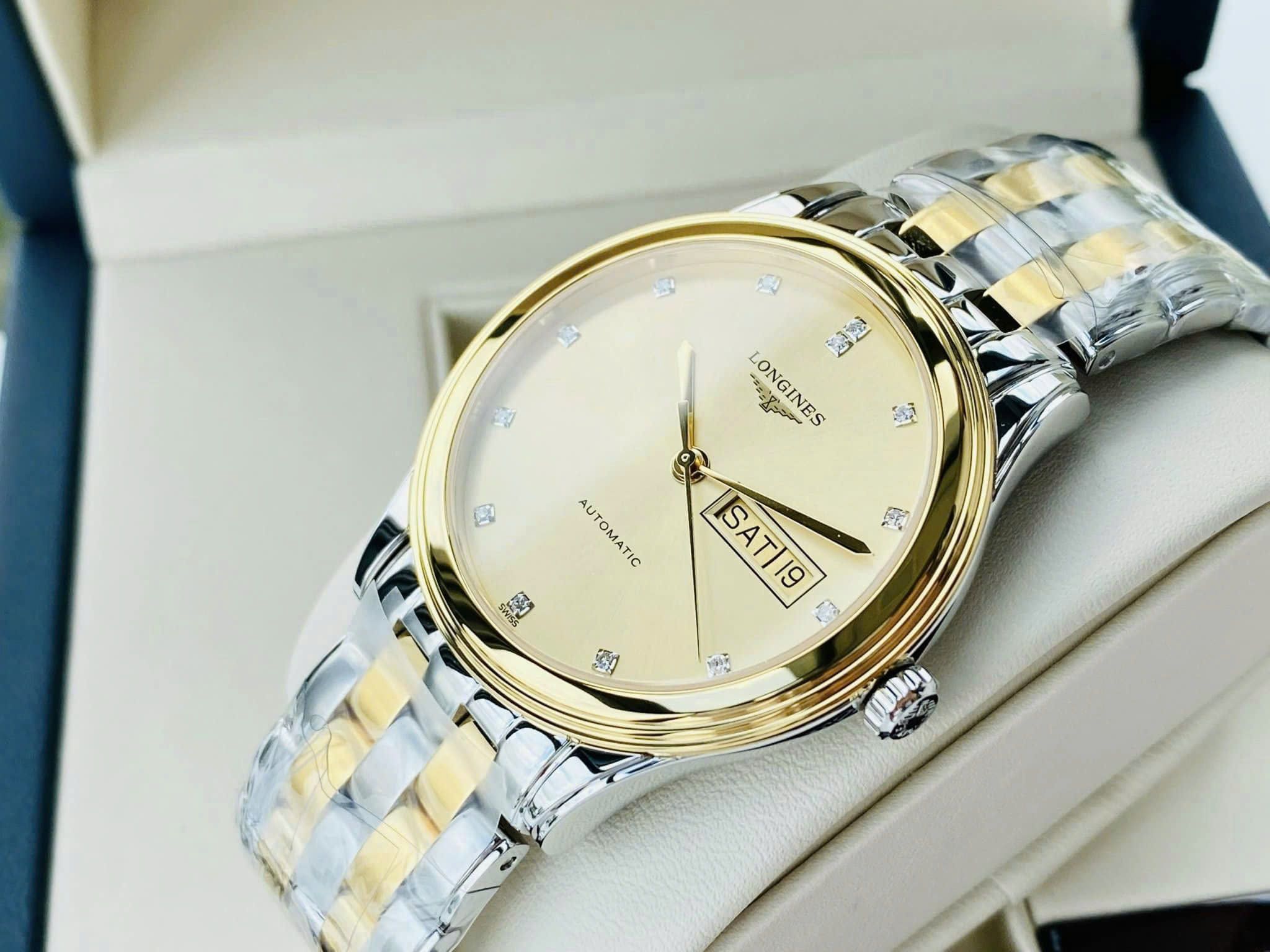 Longines Automatic L4.899.3.37.7 Flagship - Đồng Hồ Nam – PhongWatch