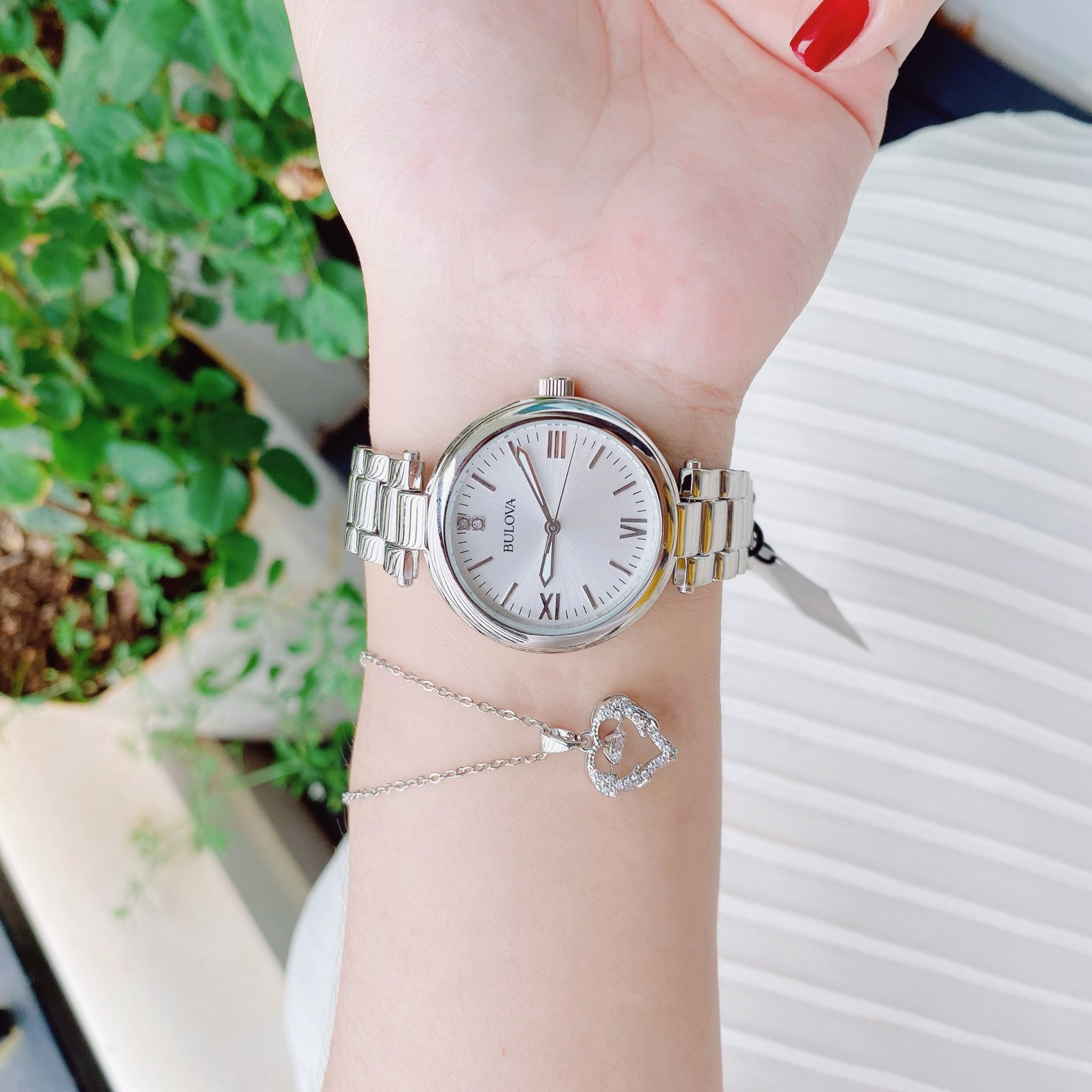 Bulova Quartz 96P151 - Đồng Hồ Nữ – PhongWatch