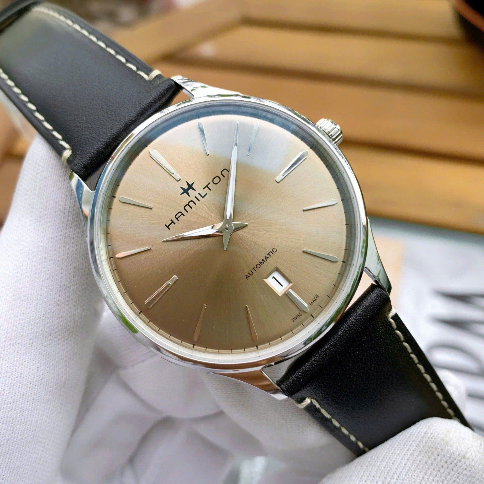 Hamilton Jazzmaster Automatic H38525721 Thinline 40mm - Đồng Hồ Nam ...