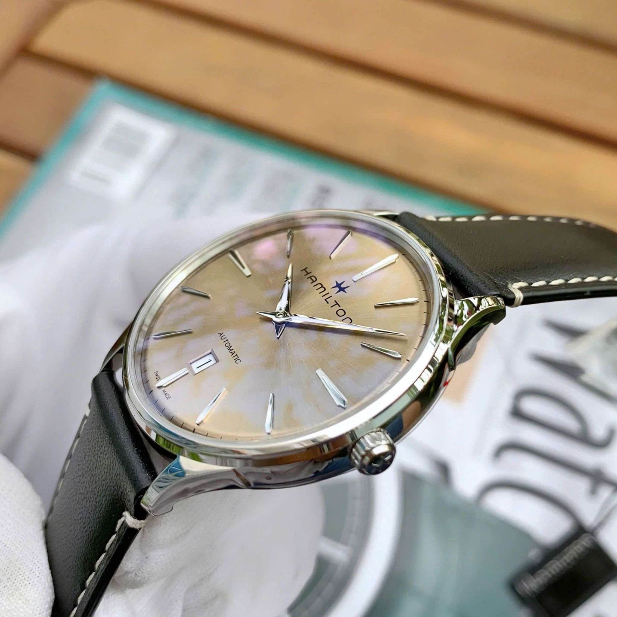 Hamilton Jazzmaster Automatic H38525721 Thinline 40mm - Đồng Hồ Nam ...
