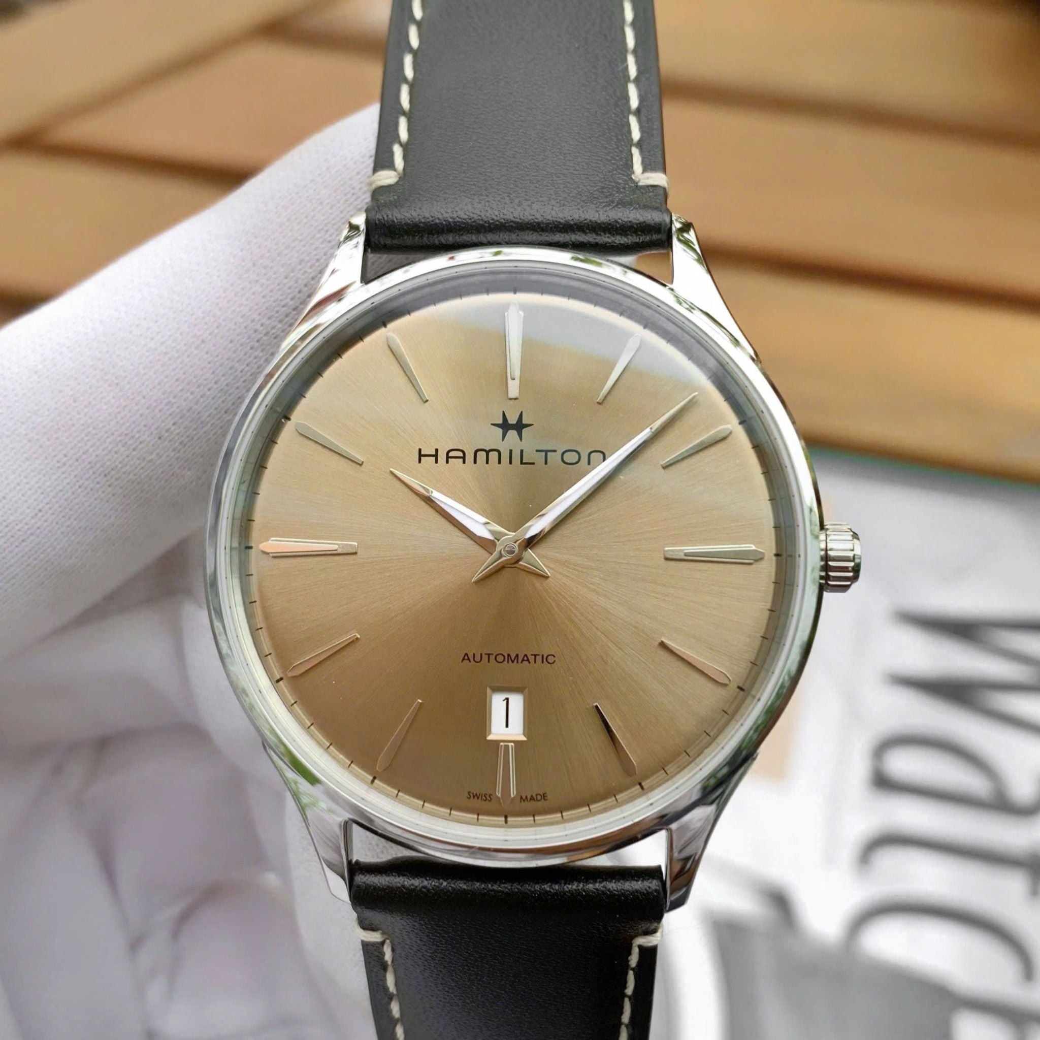 Hamilton Jazzmaster Automatic H38525721 Thinline 40mm - Đồng Hồ Nam ...