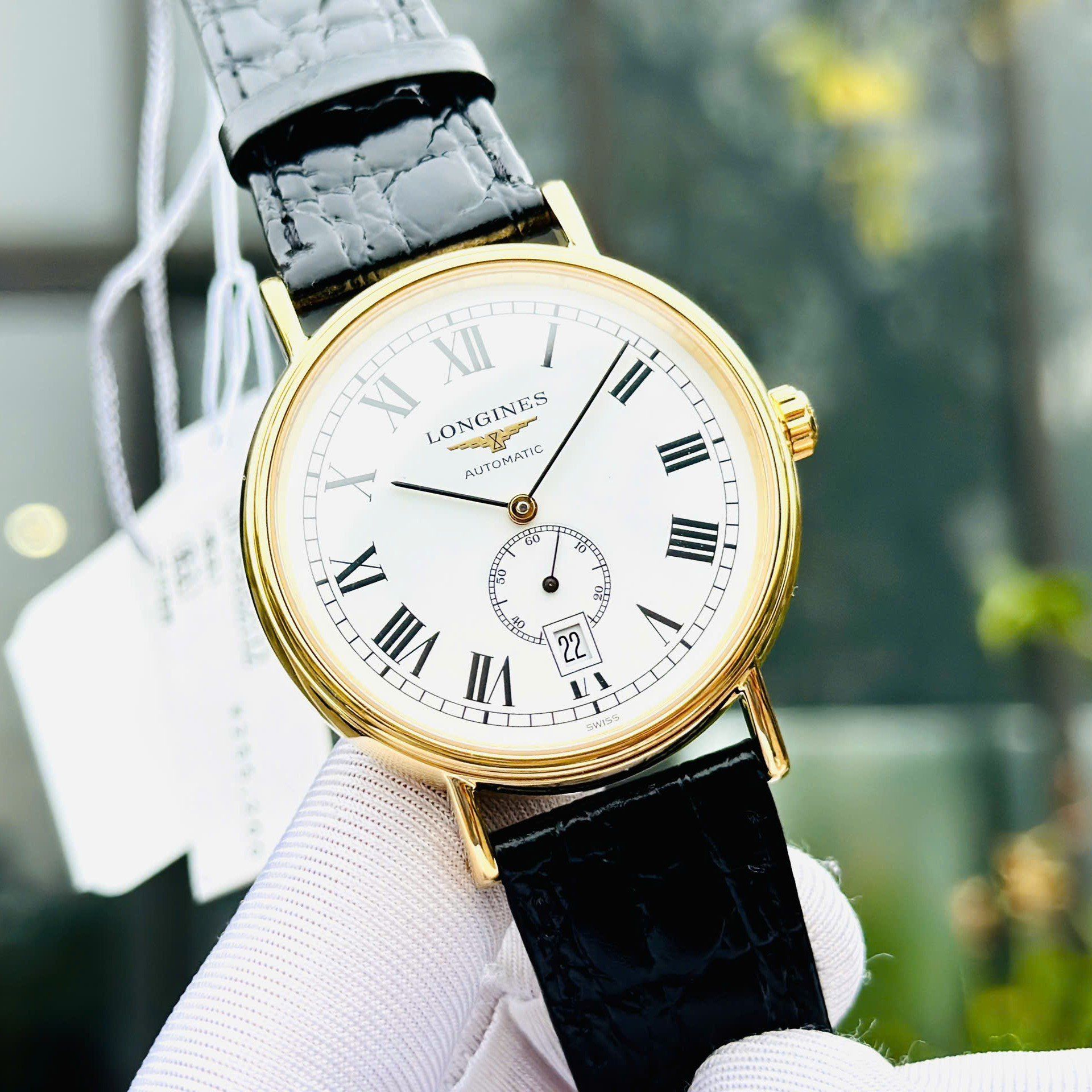 Longines Automatic Presence L4.905.2.11.2 ( L49052112 )- Đồng Hồ Nam ...