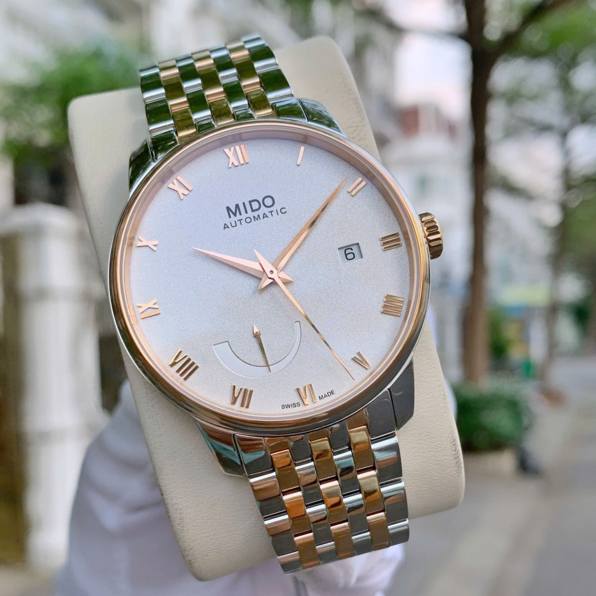 Mido Automatic M027.428.22.013.00 Baroncelli Power Reserve - Đồng Hồ N – PhongWatch