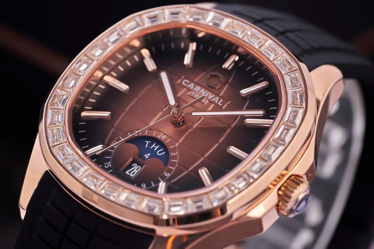Carnival Aquanus 8113G2-VH-DCS-N ( 8113G ) - Đồng Hồ Nam – PhongWatch