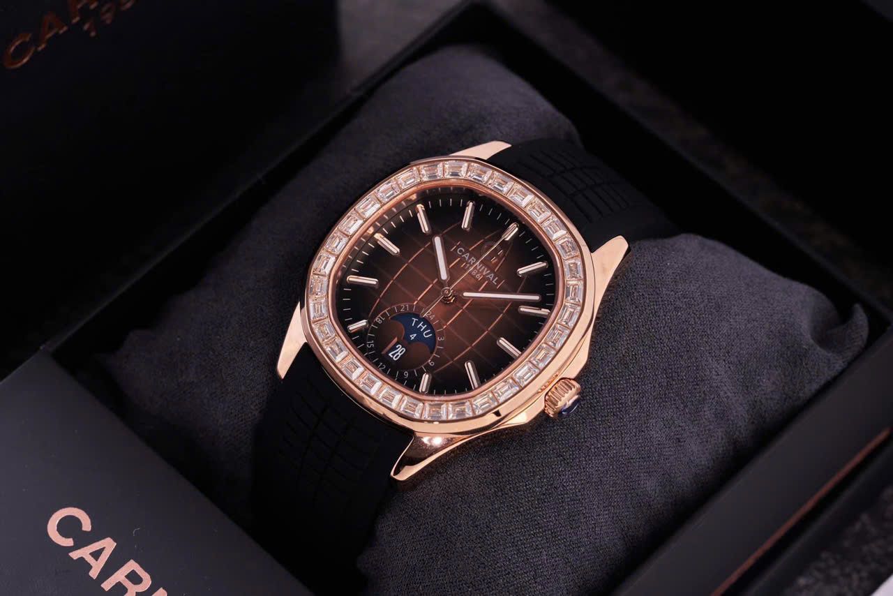 Carnival Aquanus 8113G2-VH-DCS-N ( 8113G ) - Đồng Hồ Nam – PhongWatch