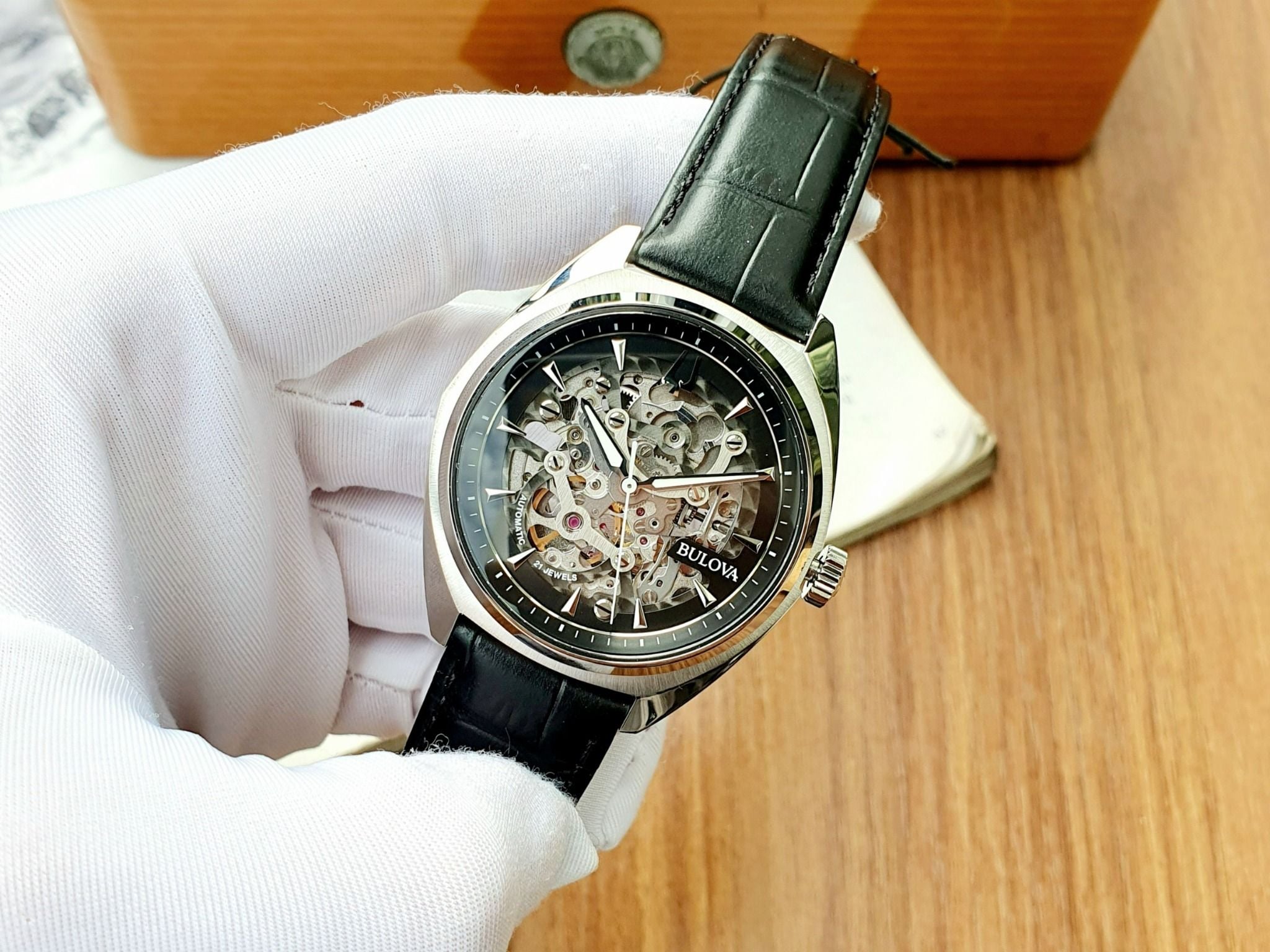 Bulova Quartz 96A310 Skeleton - Đồng Hồ Nam – PhongWatch