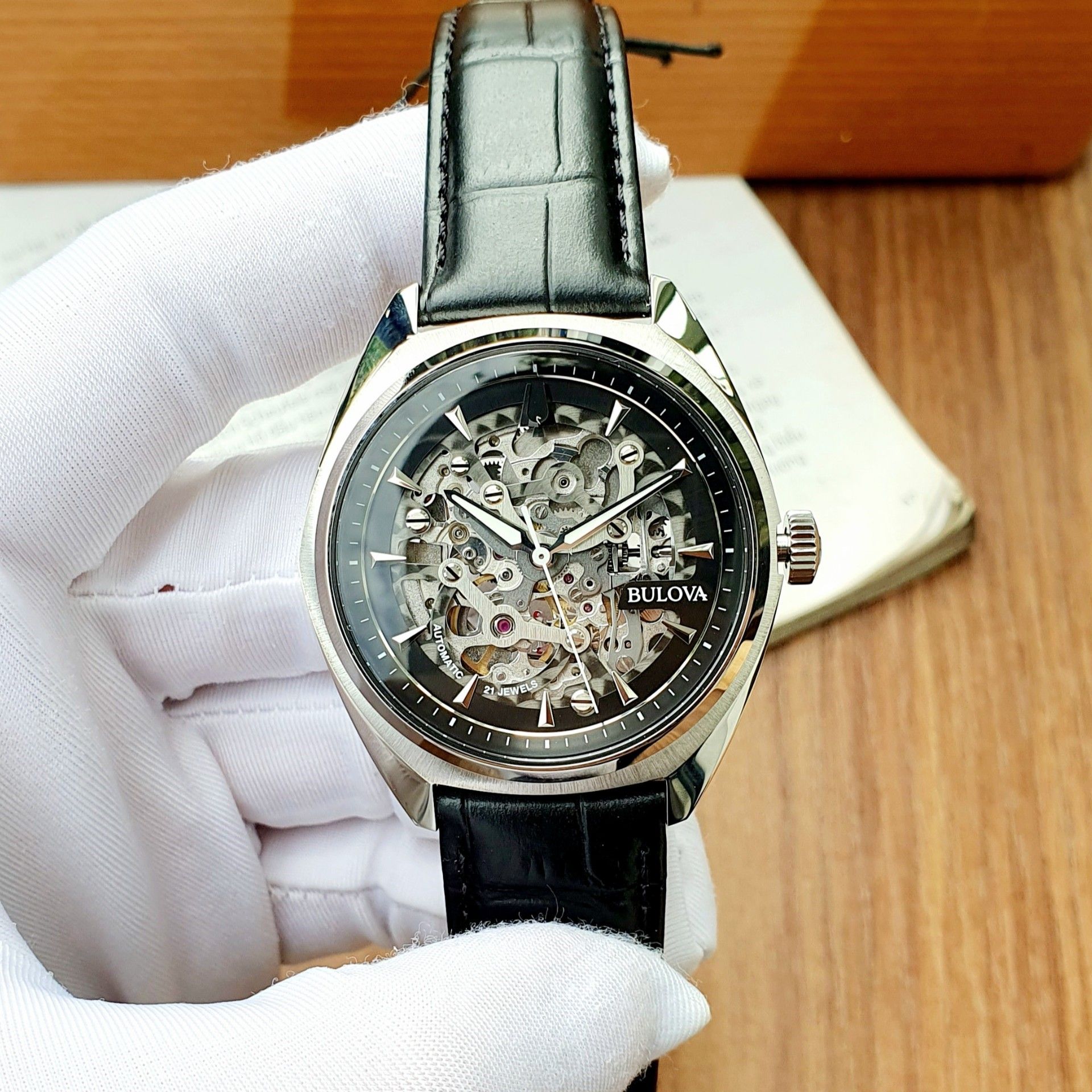 Bulova Quartz 96A310 Skeleton - Đồng Hồ Nam – PhongWatch