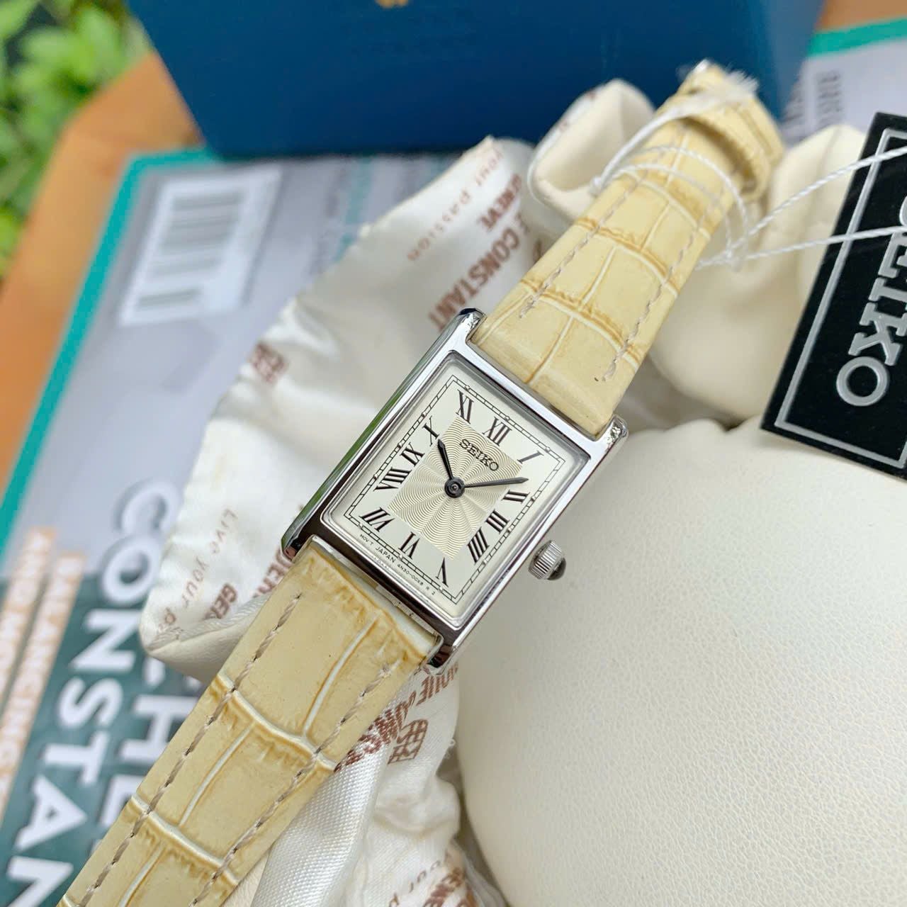 Seiko Quartz SWR095P1 Classic Lady Ivory Dial - Đồng Hồ Nữ – PhongWatch
