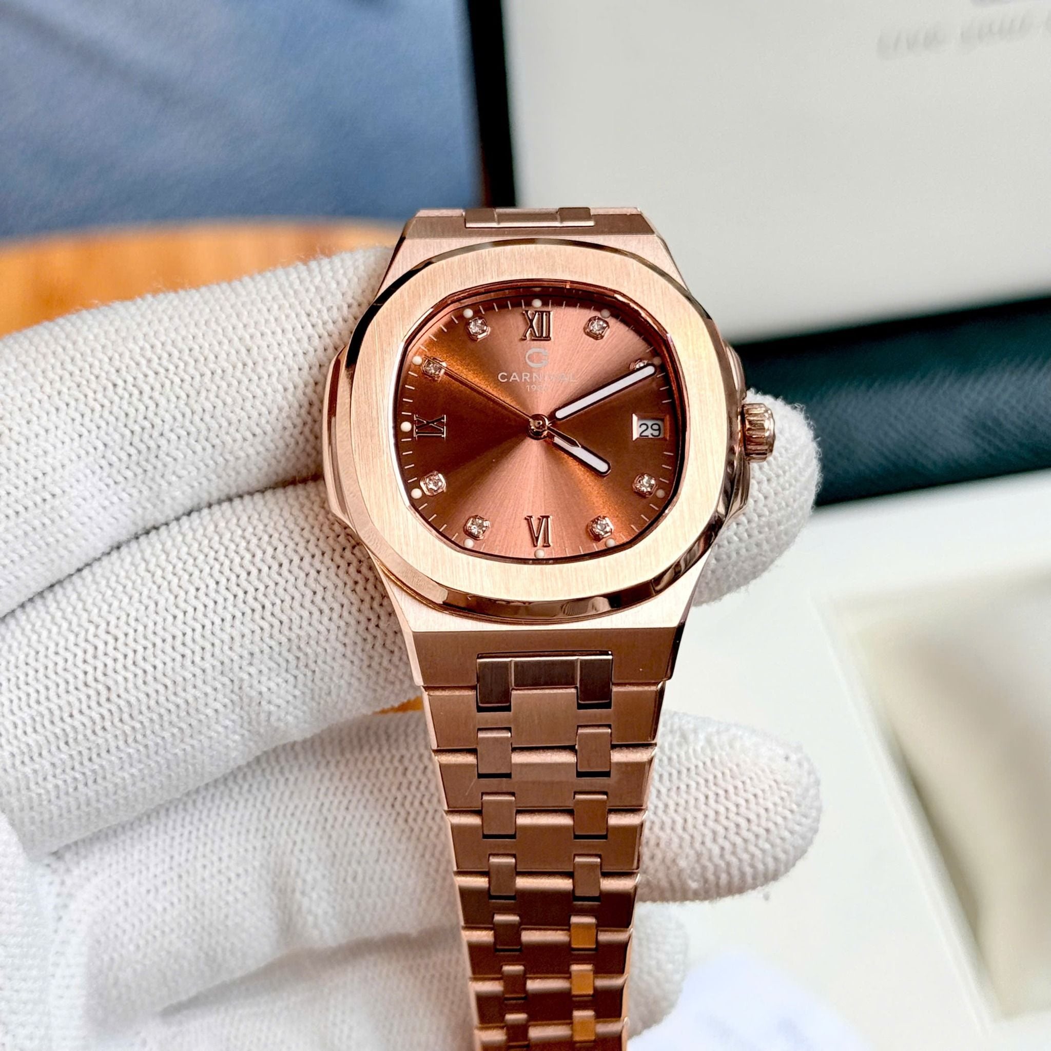 Carnival Quartz 8160L-VH-N ( 8160L ) - Đồng Hồ Nữ – PhongWatch