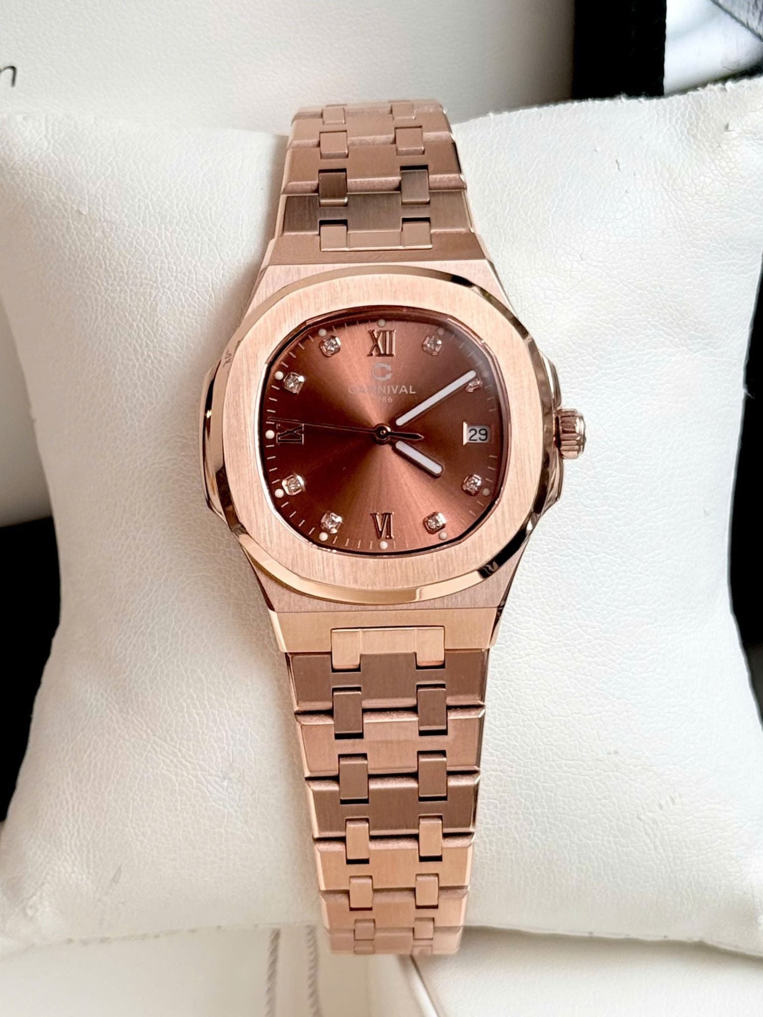 Carnival Quartz 8160L-VH-N ( 8160L ) - Đồng Hồ Nữ – PhongWatch