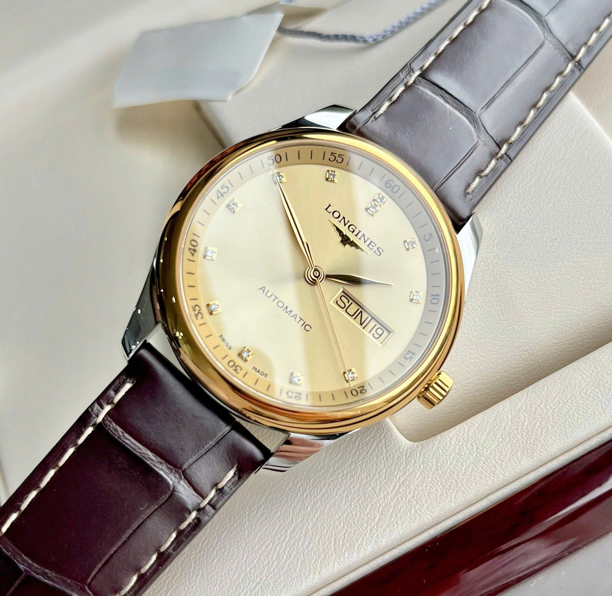 Longines Automatic L2.755.5.37.3 - Đồng Hồ Nam – PhongWatch