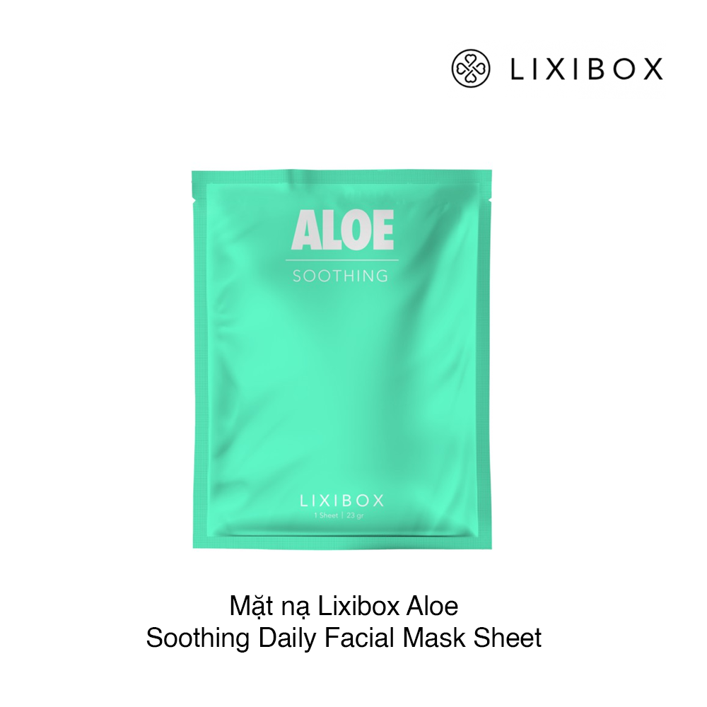 Mặt nạ Lixibox Daily Facial Mask Sheet 23g (Miếng) – Chợ Tình Của Boo