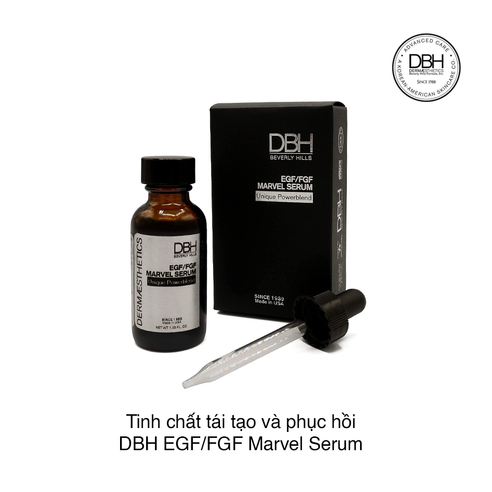 Tinh chất tái tạo và phục hồi DBH EGF/FGF Marvel Serum 29.57ml – Chợ Tình Của Boo