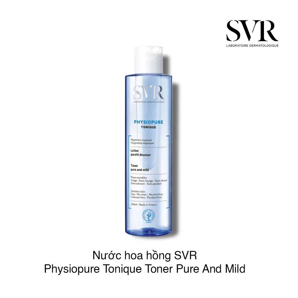 Nước hoa hồng SVR Physiopure Tonique Toner Pure And Mild 200ml – BOO BEAUTY
