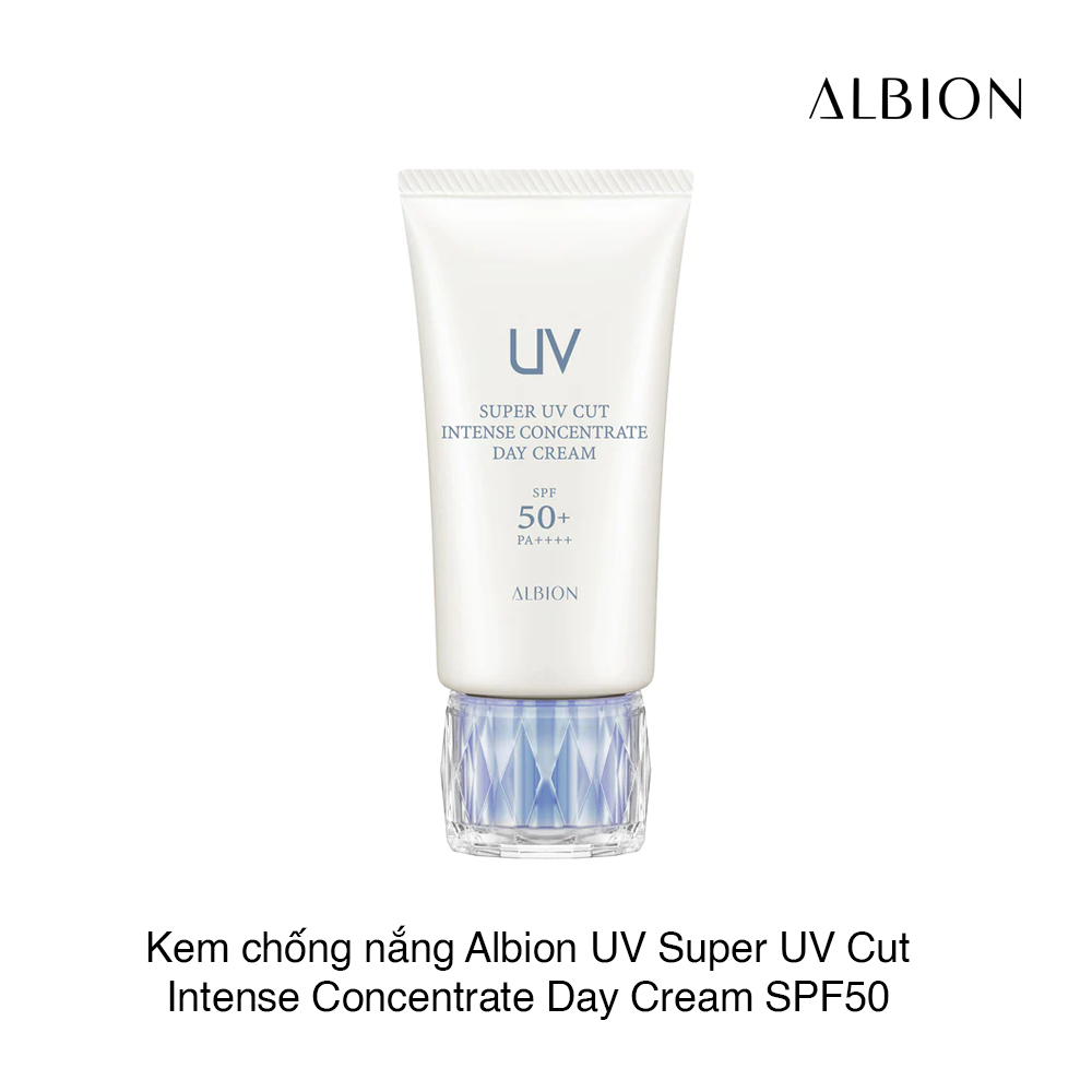 Kem chống nắng Albion UV Super UV Cut Intense Concentrate Day Cream SP – Chợ Tình Của Boo