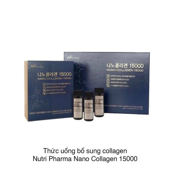 Thức Uống Bổ Sung Collagen Nutri Pharma Nano Collagen 15000 – Chợ Tình ...