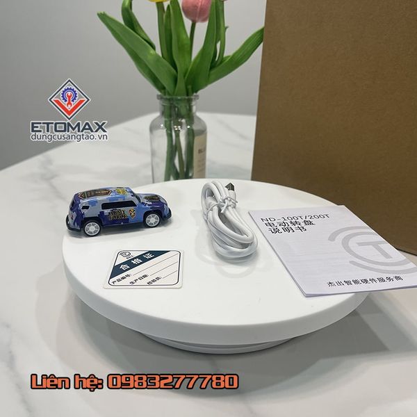 Bàn xoay trưng bày sản phẩm 360 độ đường kính 20cm – Dụng cụ sáng tạo ...